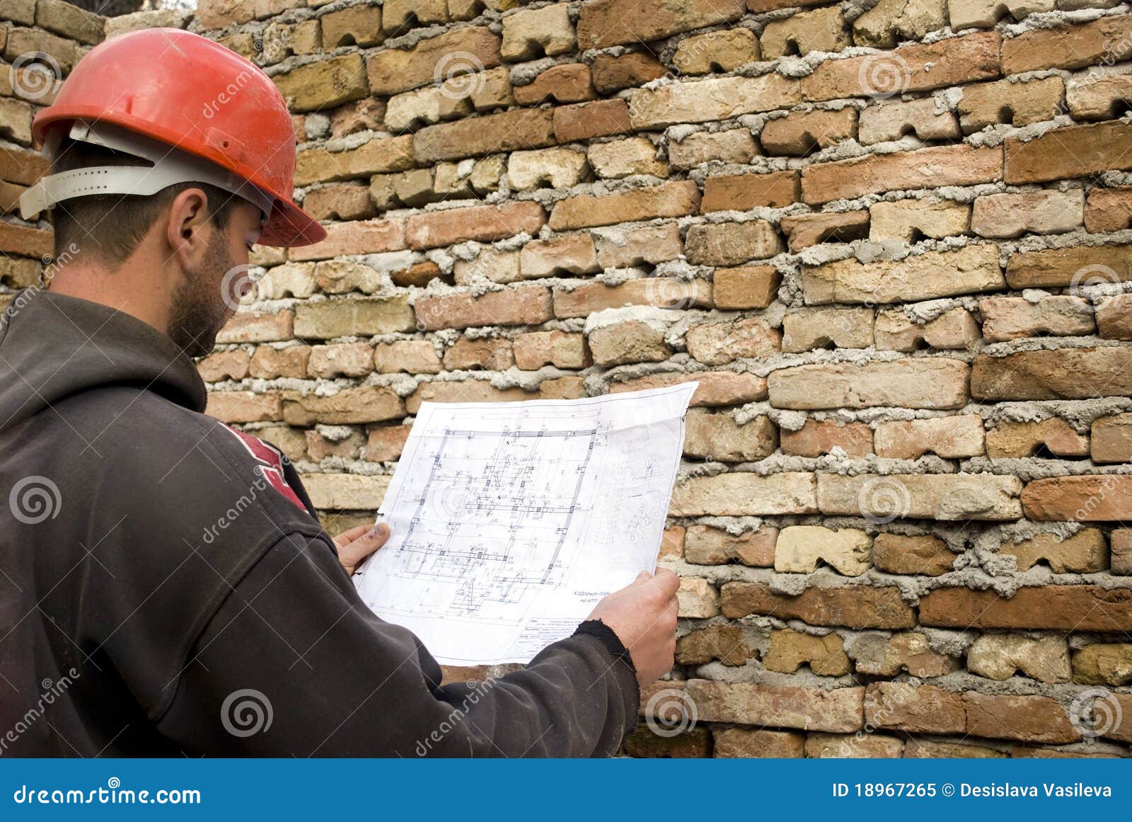 Young builder stock image. Image of construct, engineering - 18967265