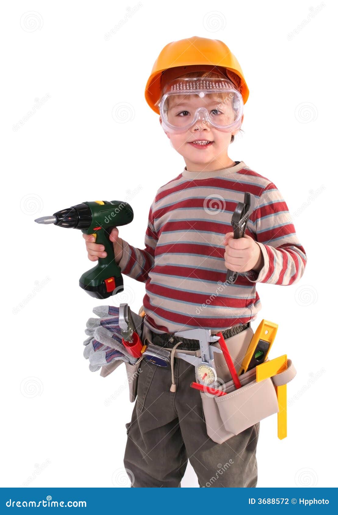 Young Builder stock photo. Image of circular, power, builder - 3688572