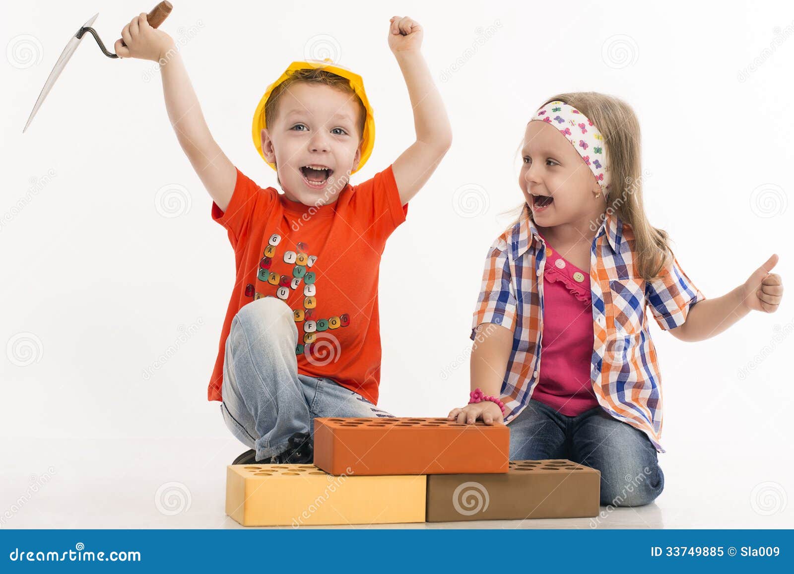 Young builder stock image. Image of tradesmen, holding - 33749885