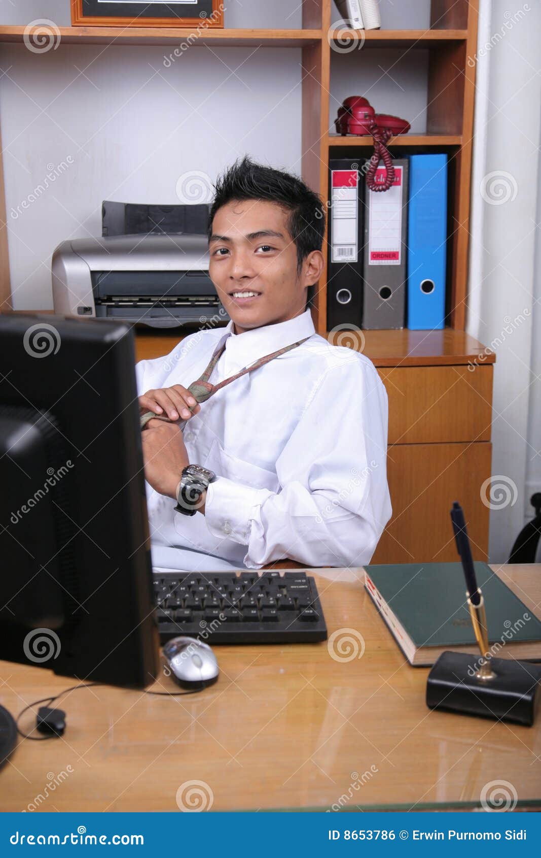 Young business executive stock photo. Image of brown, elegance - 8653786