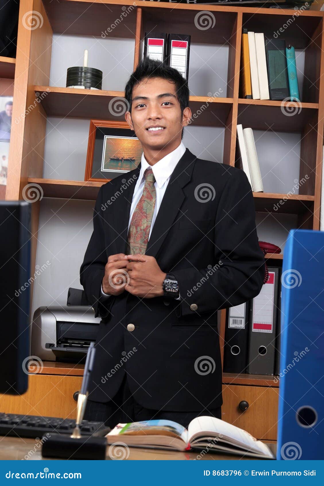 Young business executive stock photo. Image of businessman - 8683796