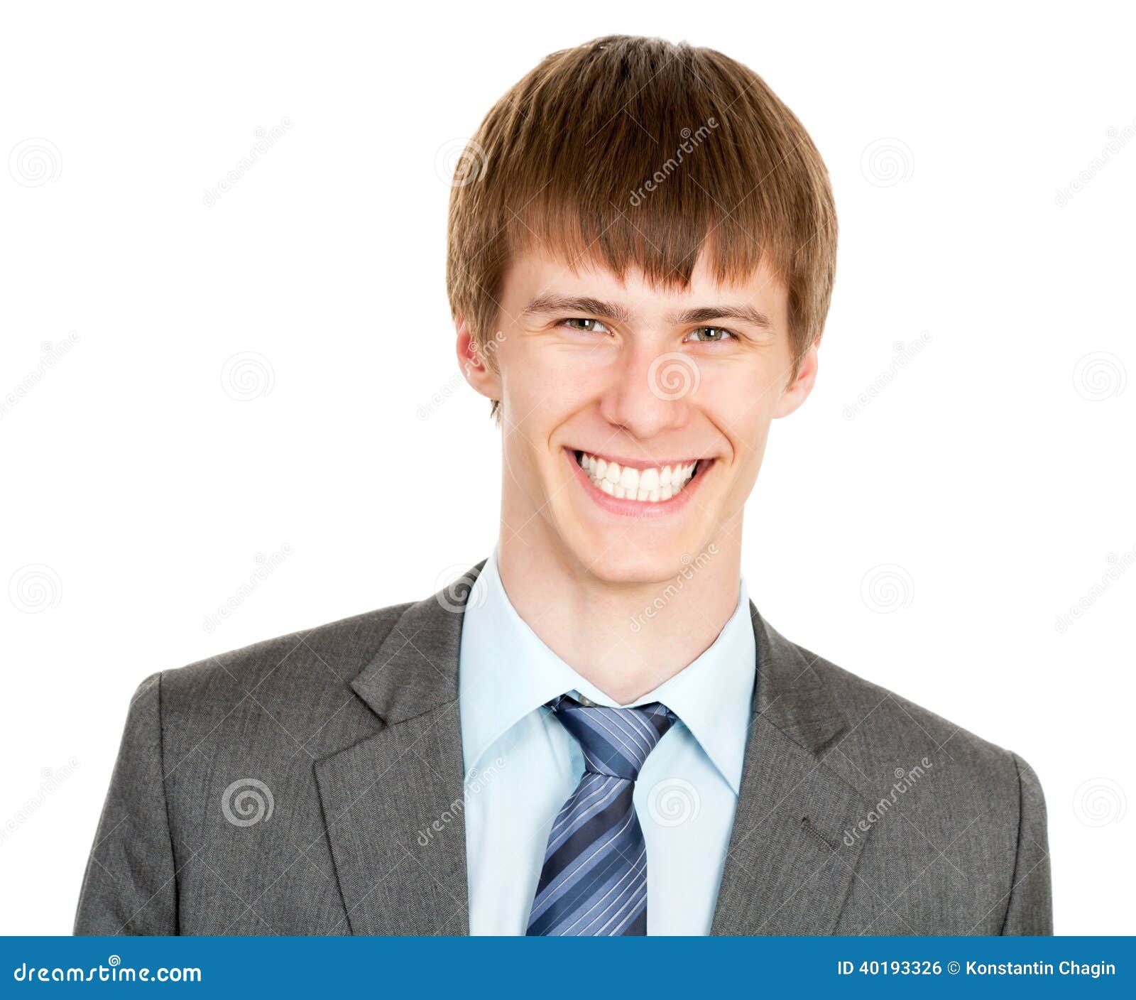 Young business man stock photo. Image of closeup, looking - 40193326