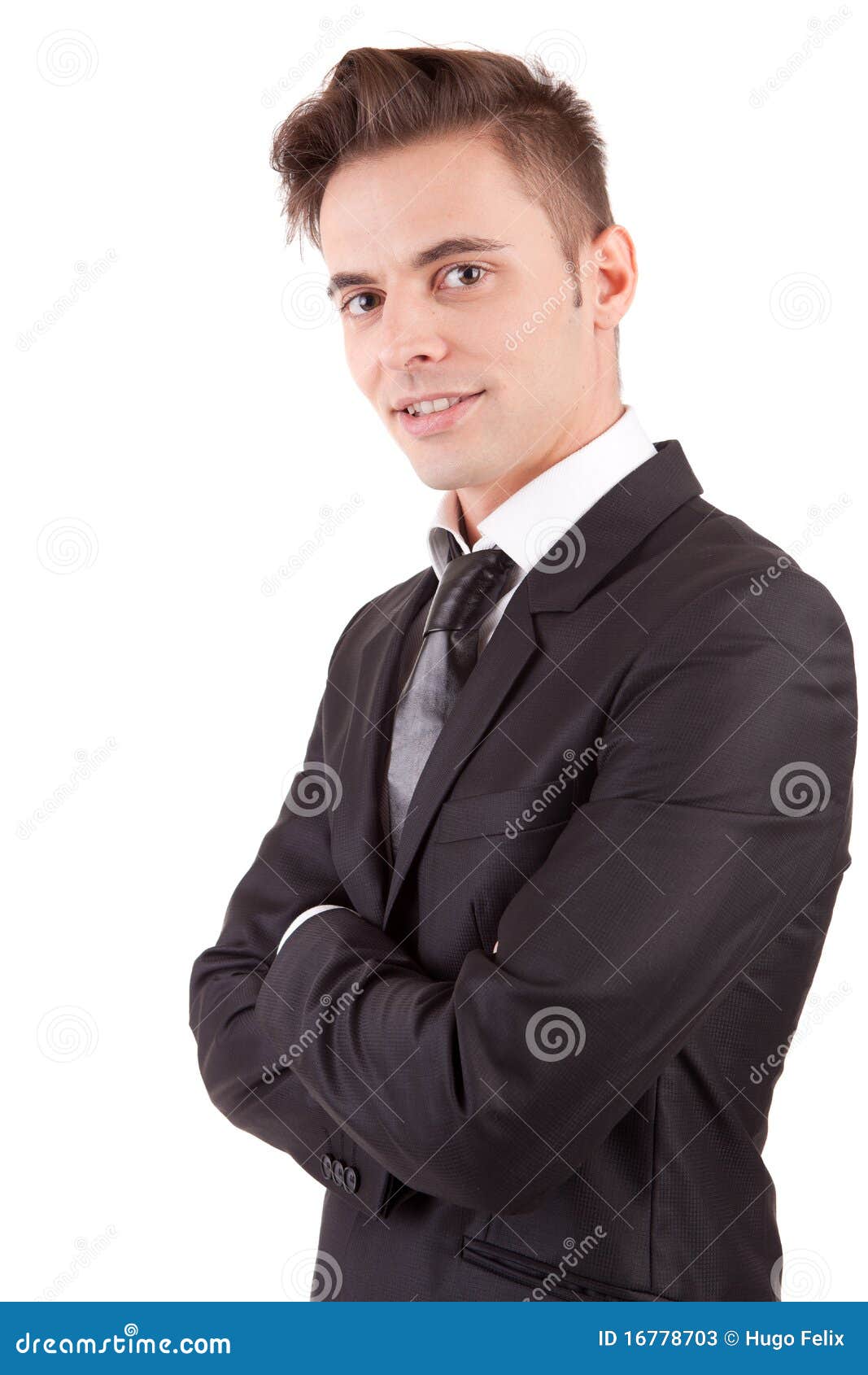 Young business man posing stock image. Image of male - 16778703