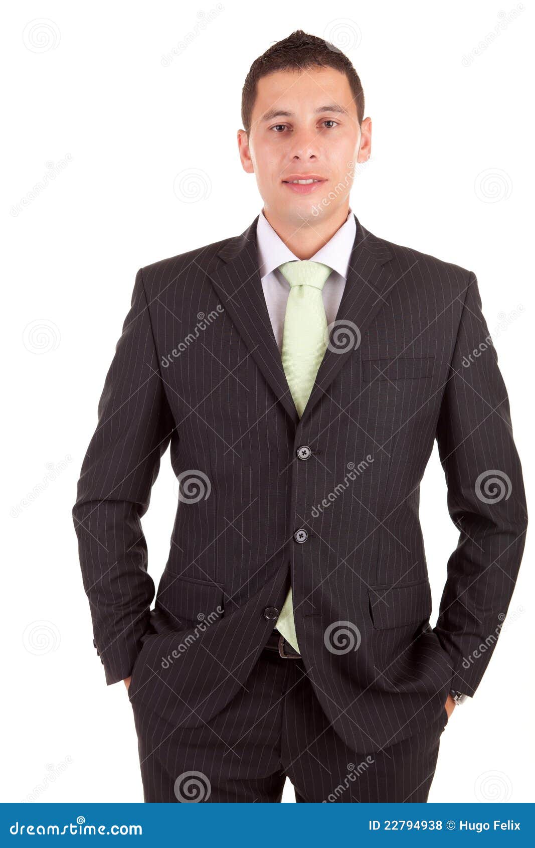 Young business man posing stock photo. Image of portrait - 22794938