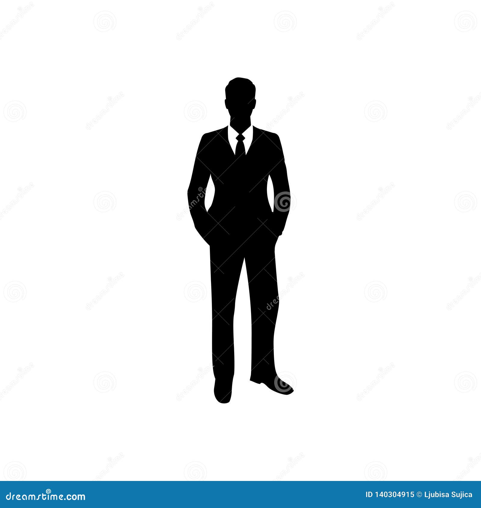 Young Business Man Silhouette, Black Businessman on White Background ... Young Business Man Silhouette, Black Businessman on White Background ...
