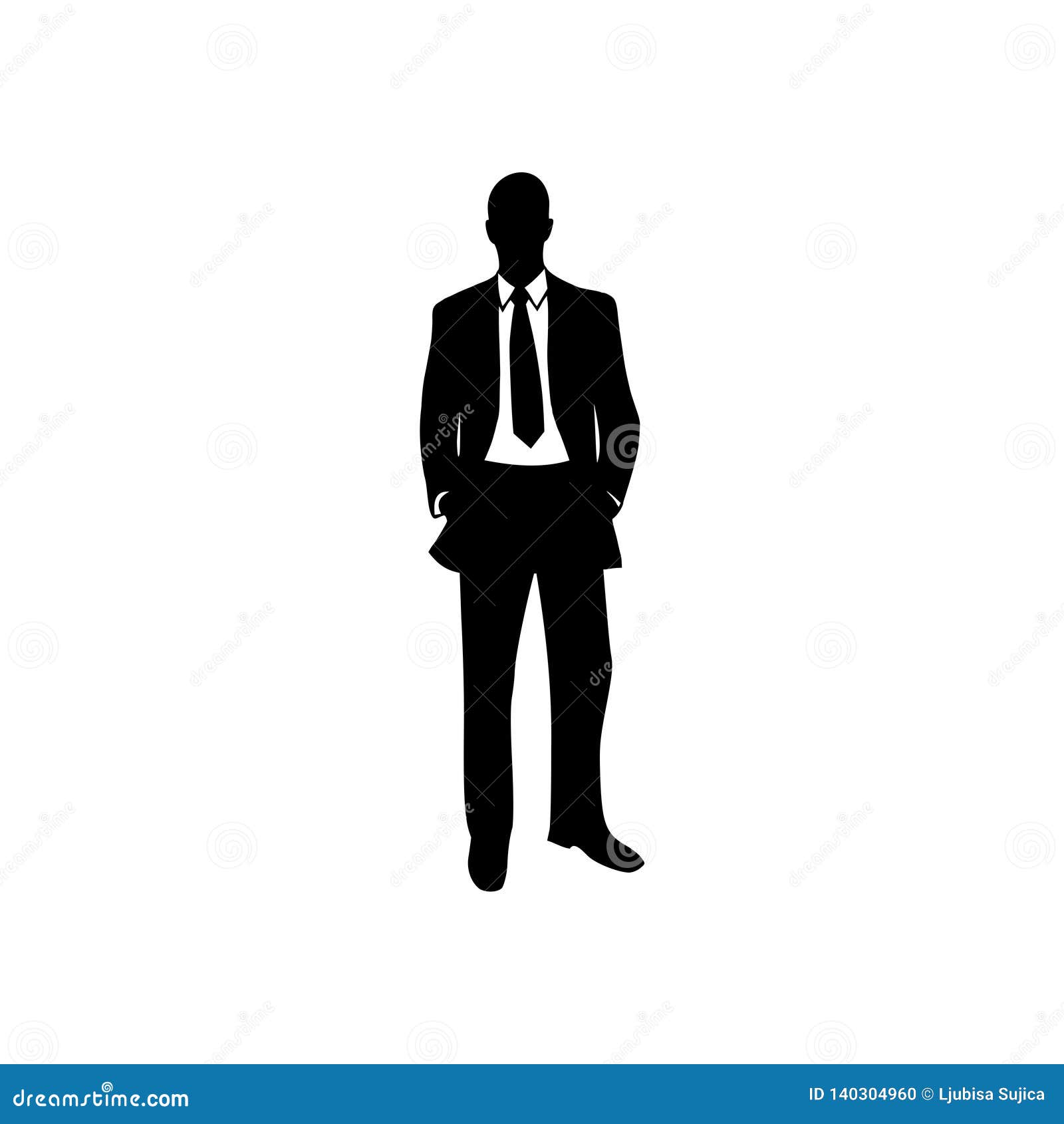 Young Business Man Silhouette, Black Businessman on White Background ... Young Business Man Silhouette, Black Businessman on White Background ...