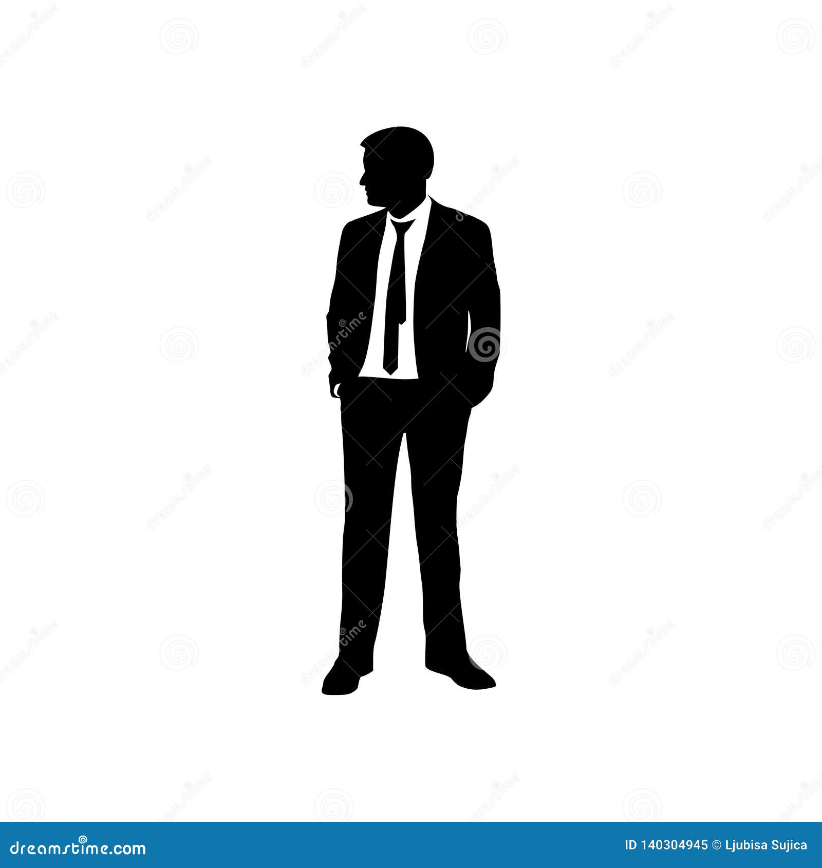 Young Business Man Silhouette, Black Businessman on White Background ... Young Business Man Silhouette, Black Businessman on White Background ...