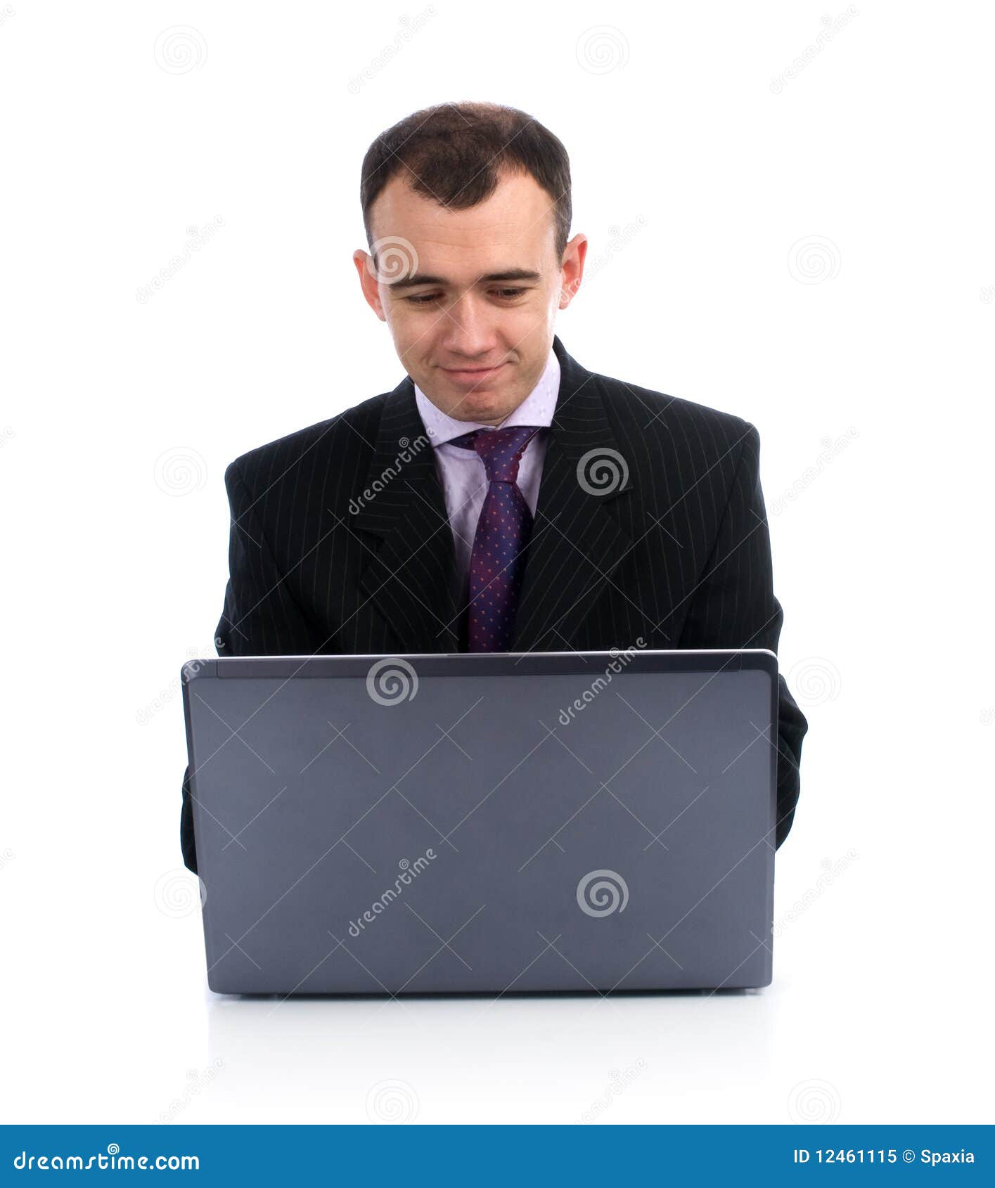 Young business man working stock image. Image of contemporary - 12461115