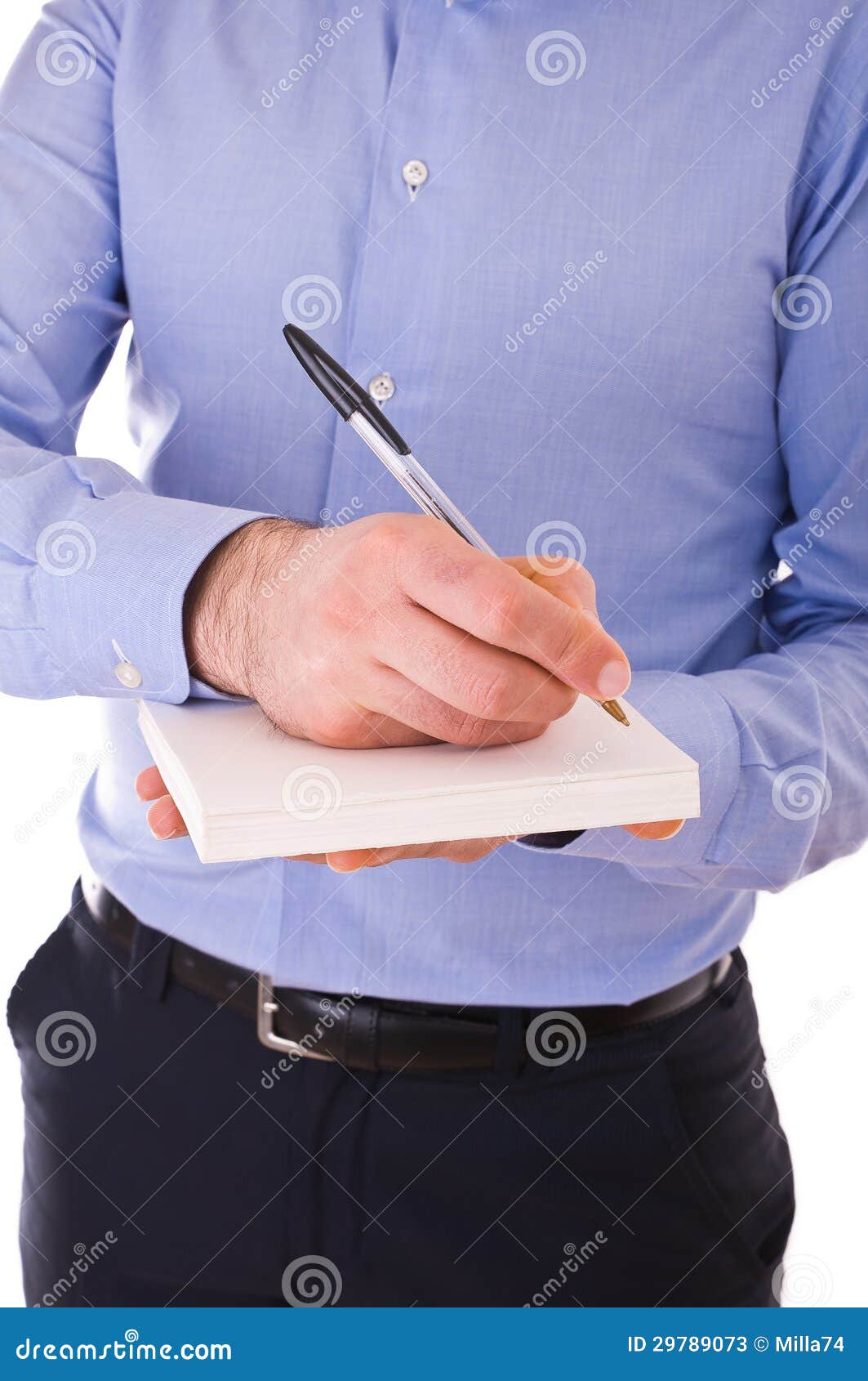 Businessman Writing Letter. Stock Photos - Image: 29789073