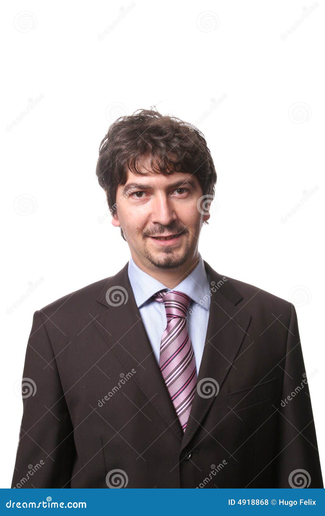 Young Business Men Portrait Isolated Stock Photo - Image of caucasian ...