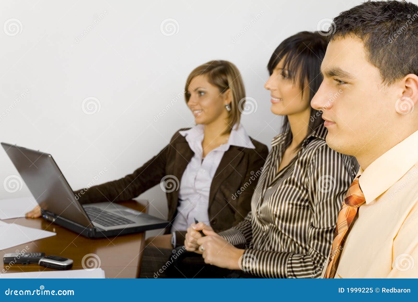 Young Business People at Work Stock Image - Image of male, occupation ...