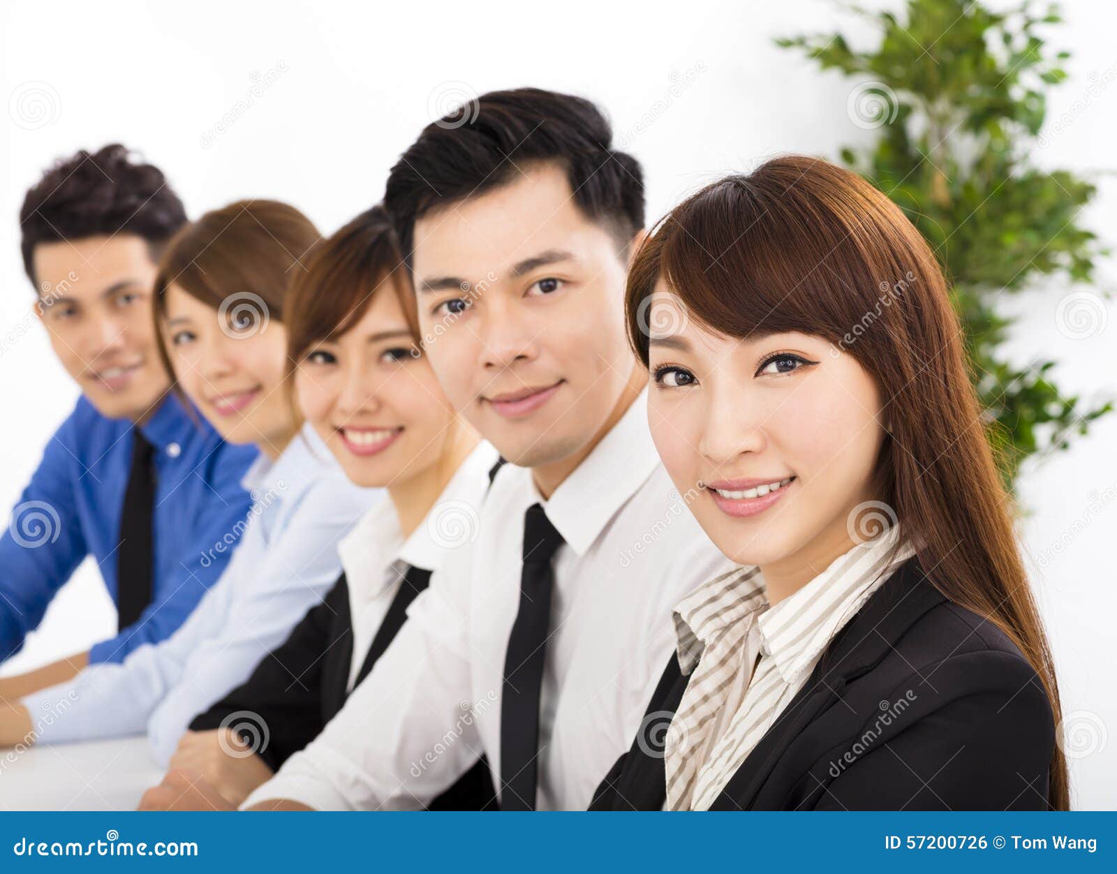 Young Business People Working Together at Meeting Stock Photo - Image ... Young Business People Working Together at Meeting Stock Photo - Image ...
