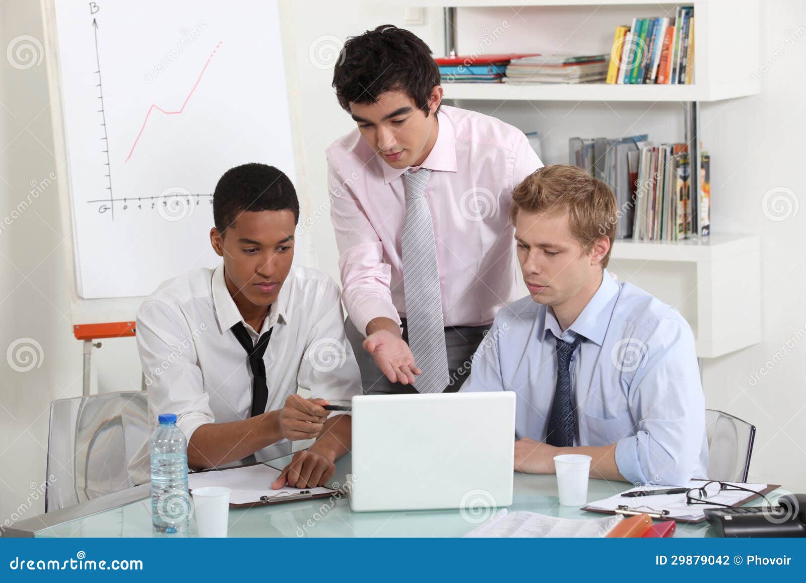 Young Business Professionals Stock Photo - Image of business, group ...