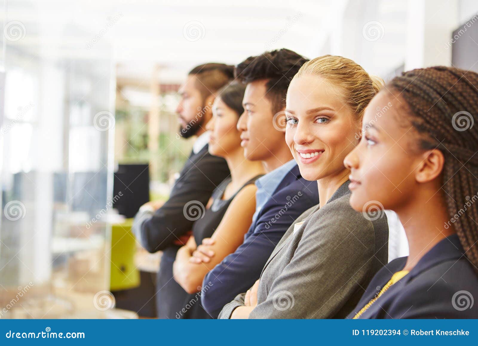 Young business team stock photo. Image of staff, competence - 119202394