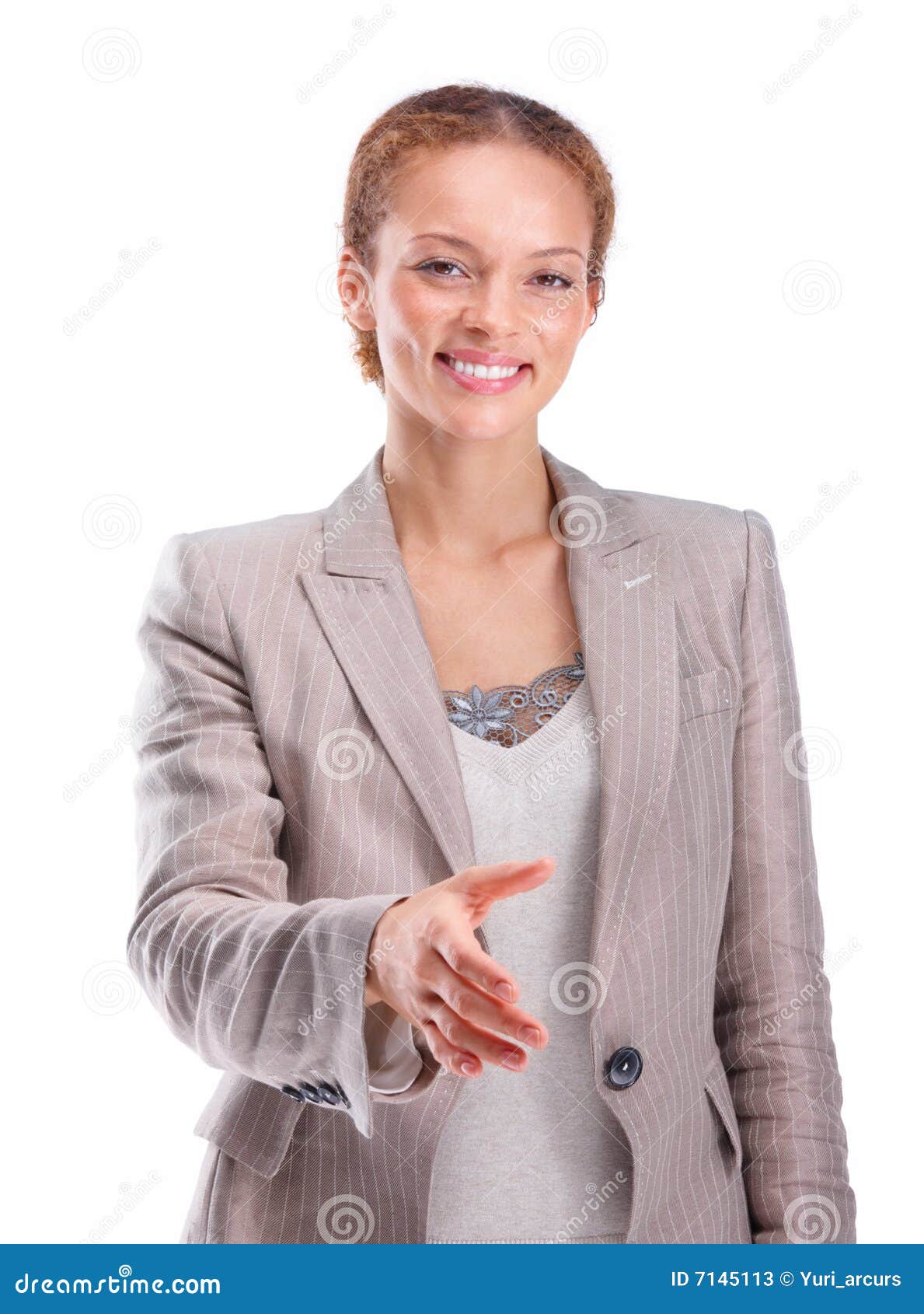 Young Business Woman Offering Hand for Handshake Stock Image - Image of ... Young Business Woman Offering Hand for Handshake Stock Image - Image of ...