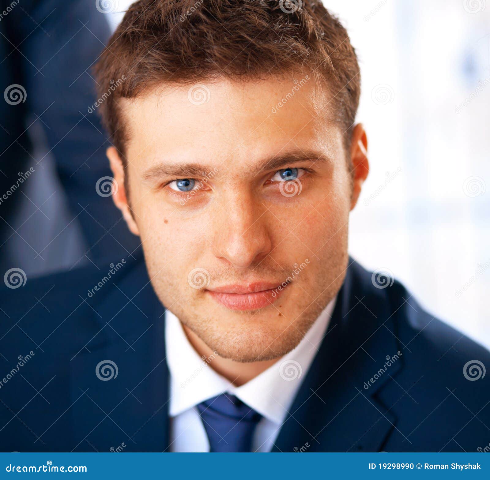 Young Businessman. stock photo. Image of model, looking - 19298990
