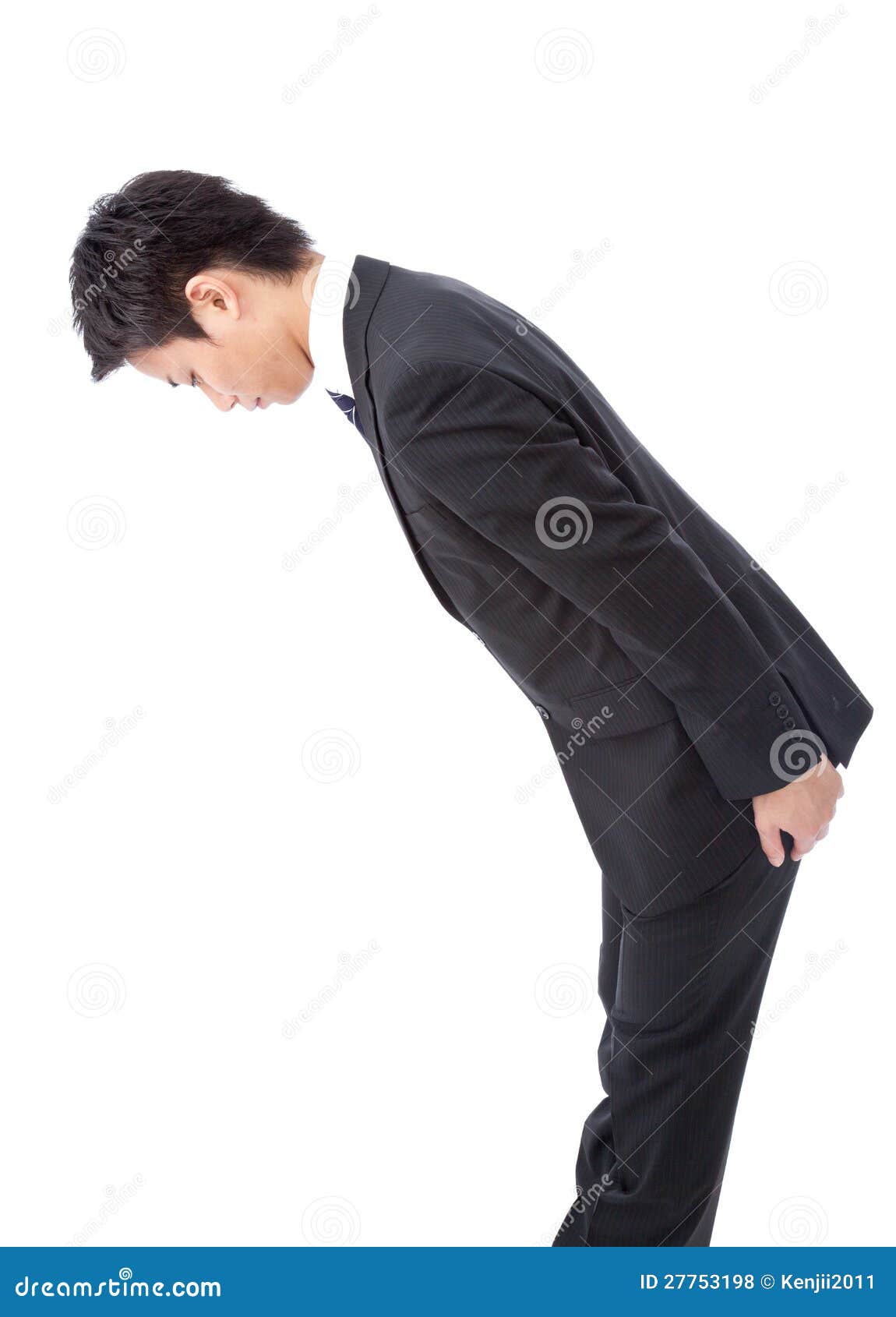 Young Businessman with a Bow Stock Photo - Image of successful, career ...