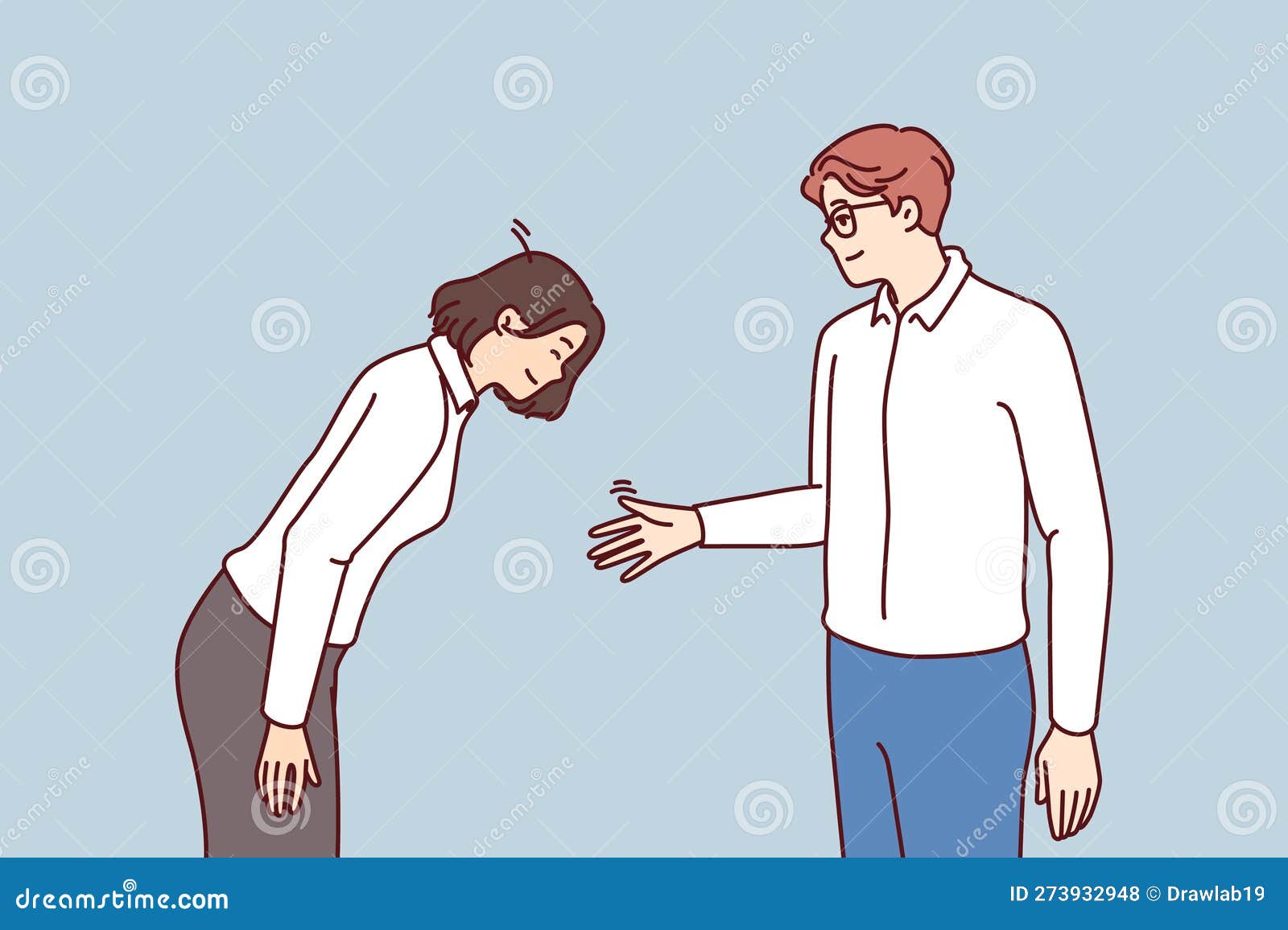 Extends Hand Hand Icon Gesture Line Symbol Web App Sign Royalty Free Stock Image Cartoondealer