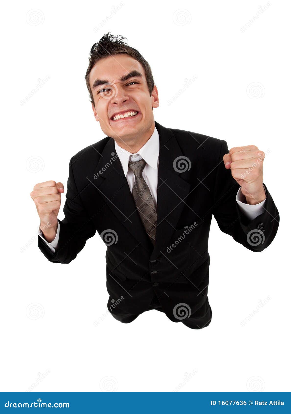 Young businessman fails stock photo. Image of blue, business - 16077636