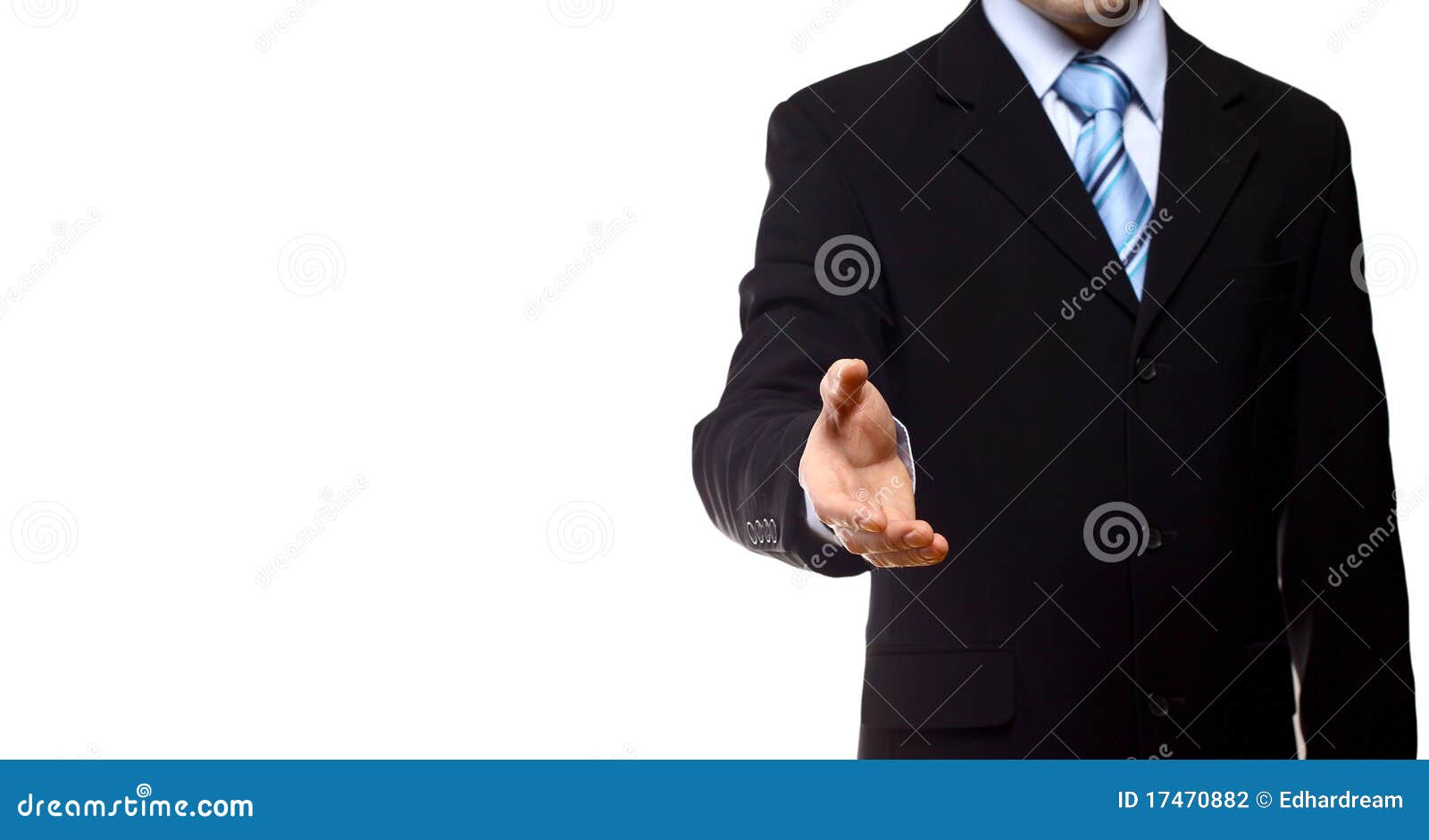 Young businessman greeting stock photo. Image of ready - 17470882