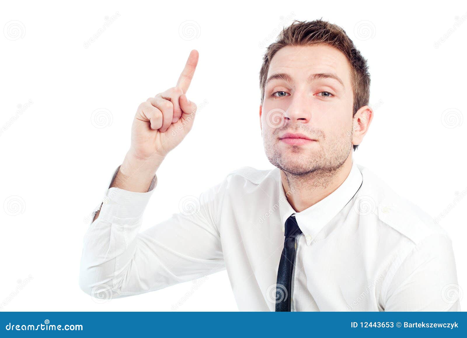 Young Businessman Has an Idea Stock Image - Image of person, delighted ...