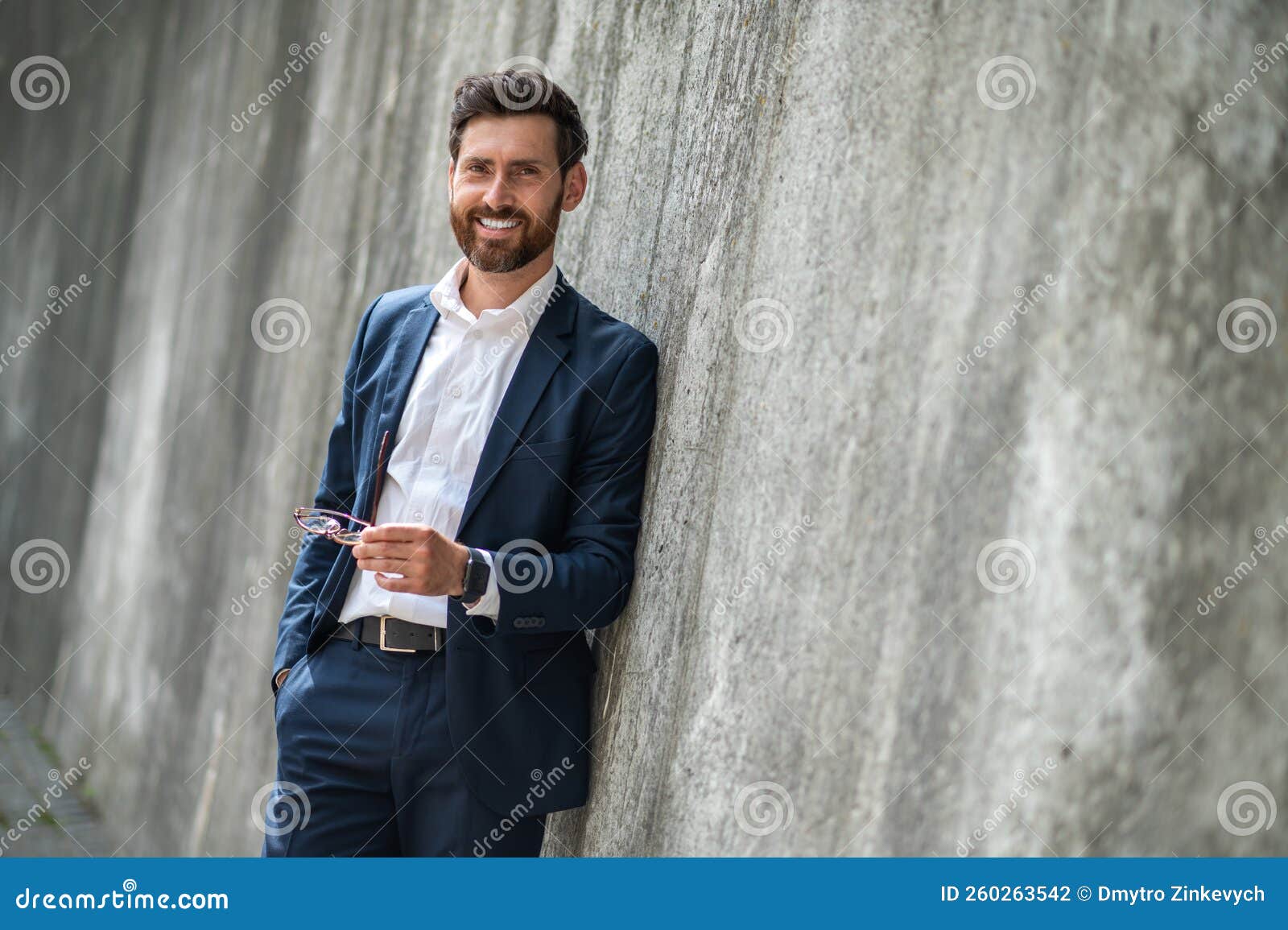 Young Businessman Looking Confident and Determined Stock Photo - Image ...