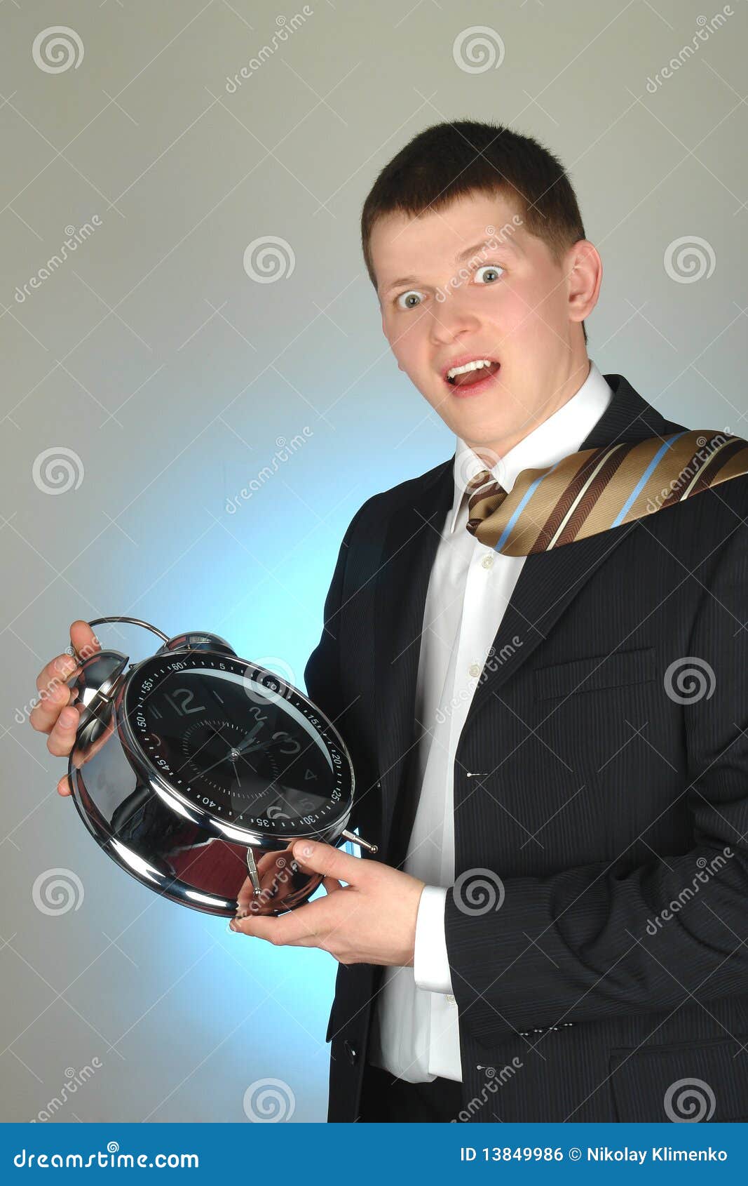 Young Businessman Very Late Stock Photo - Image of style, office: 13849986