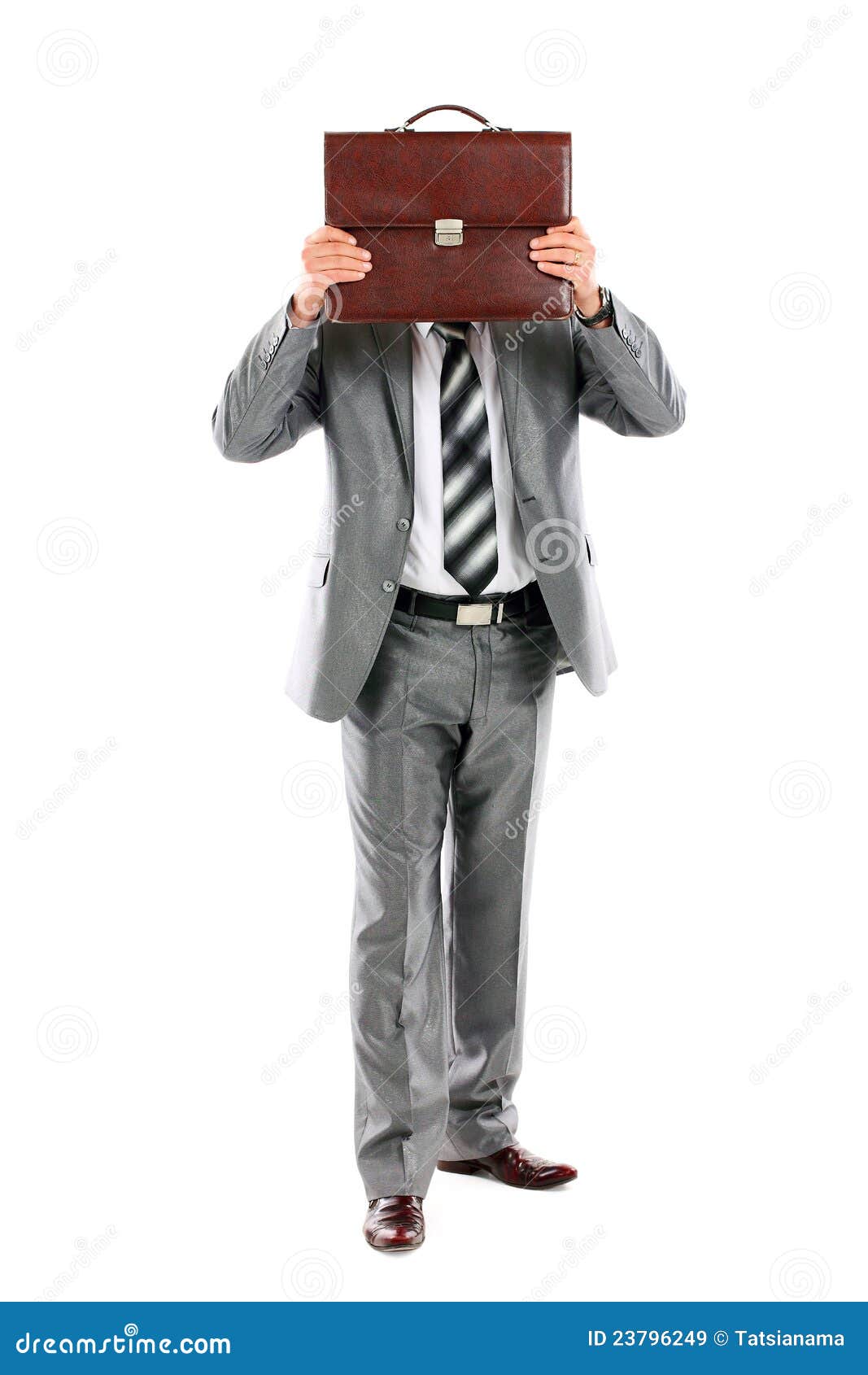 Young Businessman Who is Afraid of Anything Stock Image - Image of ...