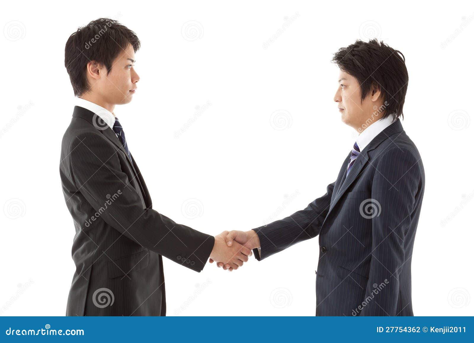 Young Businessmen Handshake Stock Photo - Image of positive, male: 27754362