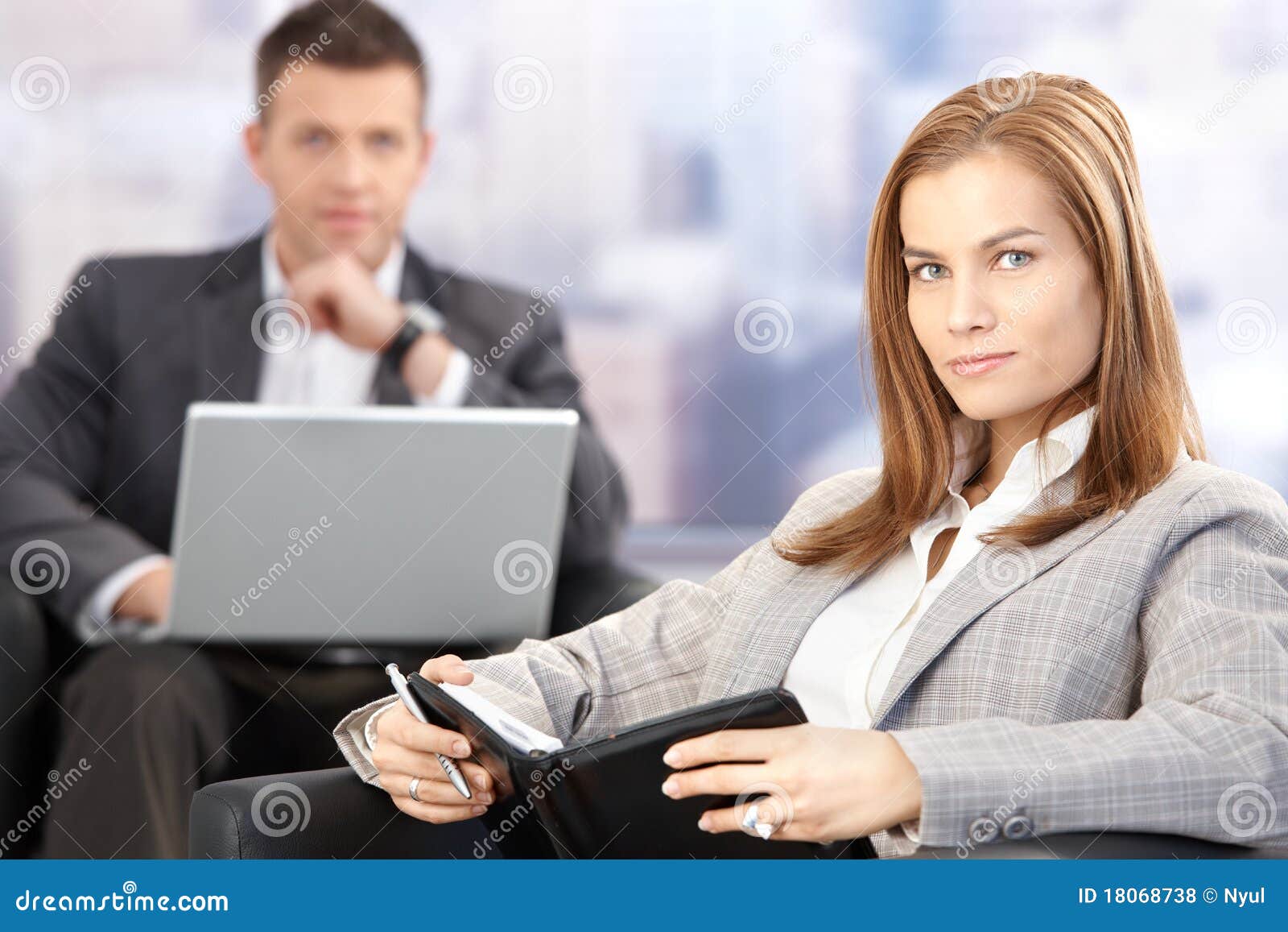 Young Businesspeople during Conference Break Stock Photo - Image of ...