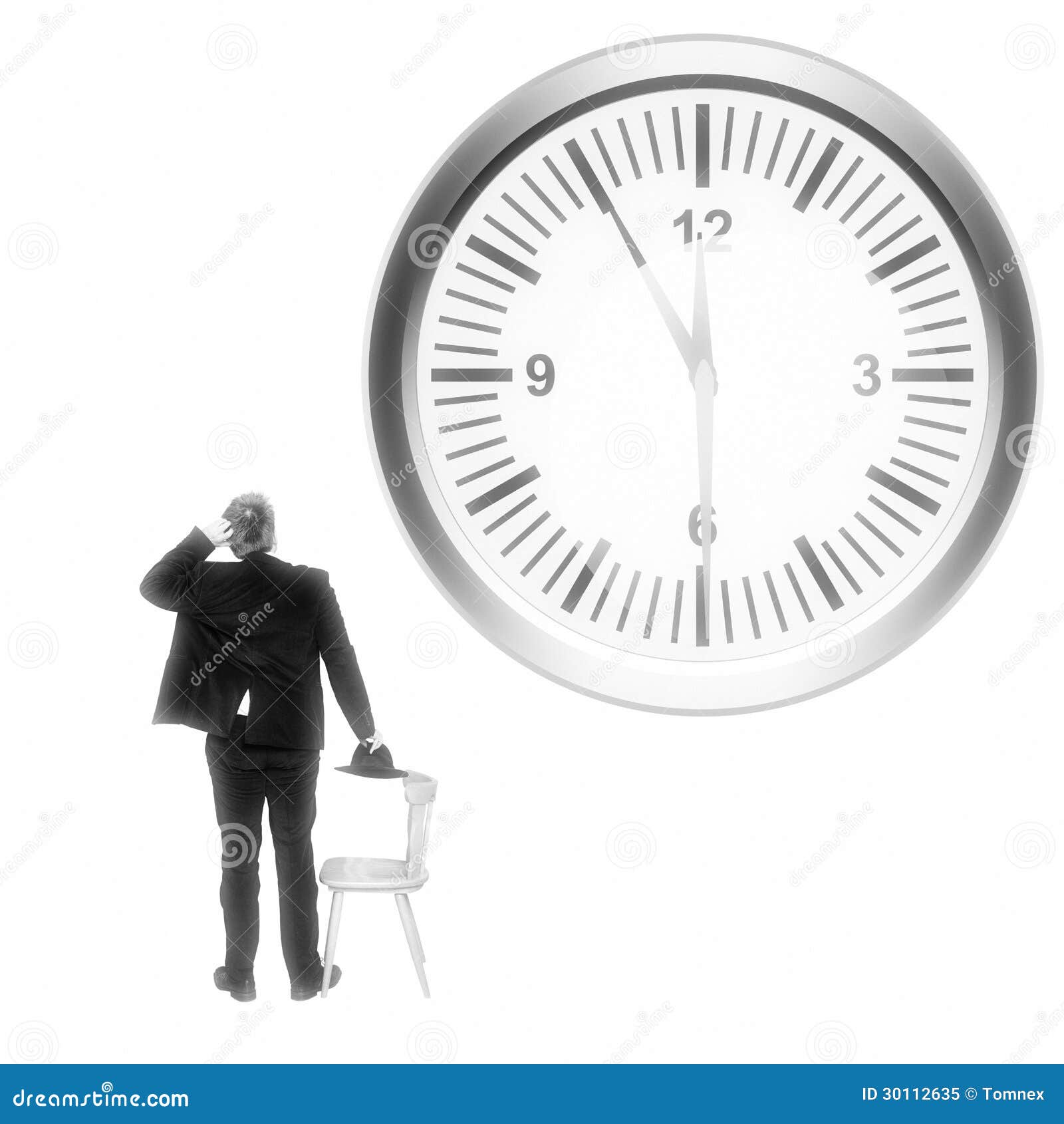 Beat the clock stock image. Image of person, design, future - 30112635