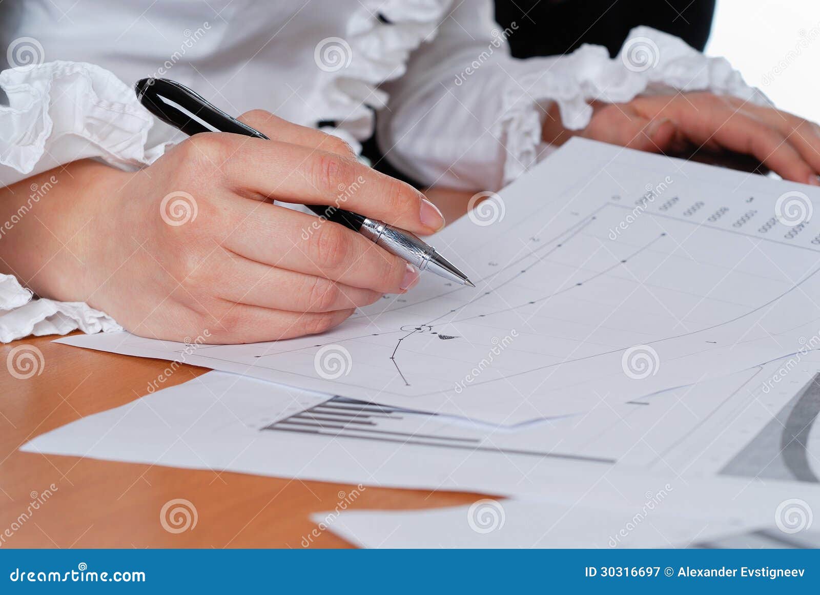 The Signing of Important Documents Stock Image - Image of close, suit ...