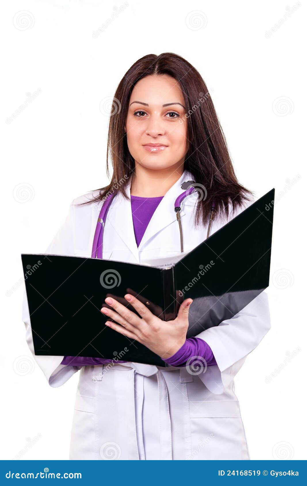 Young caring doctor stock image. Image of beautiful, healthy - 24168519