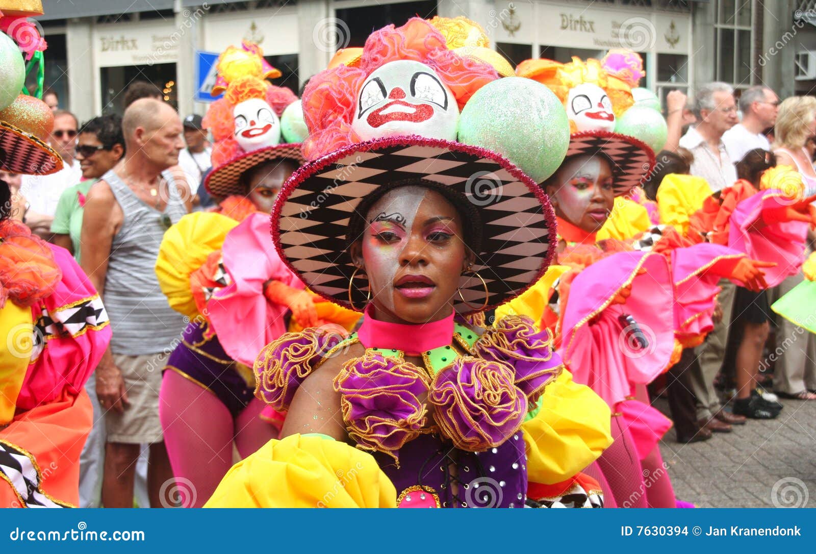 Young Carnival Dancer editorial stock image. Image of carnival - 7630394
