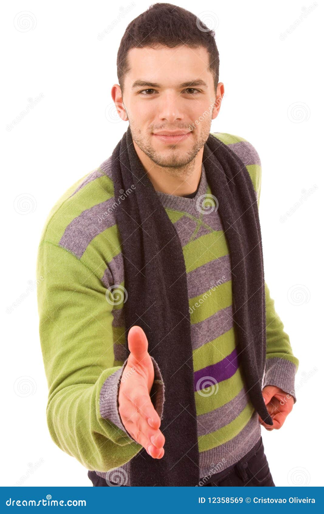 Young Casual Man Offering To Shake the Hand Stock Image - Image of ... Young Casual Man Offering To Shake the Hand Stock Image - Image of ...