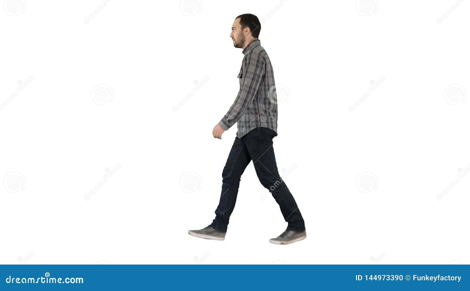 Young Casual Man Walking on White Background. Stock Photo - Image of ... Young Casual Man Walking on White Background. Stock Photo - Image of ...