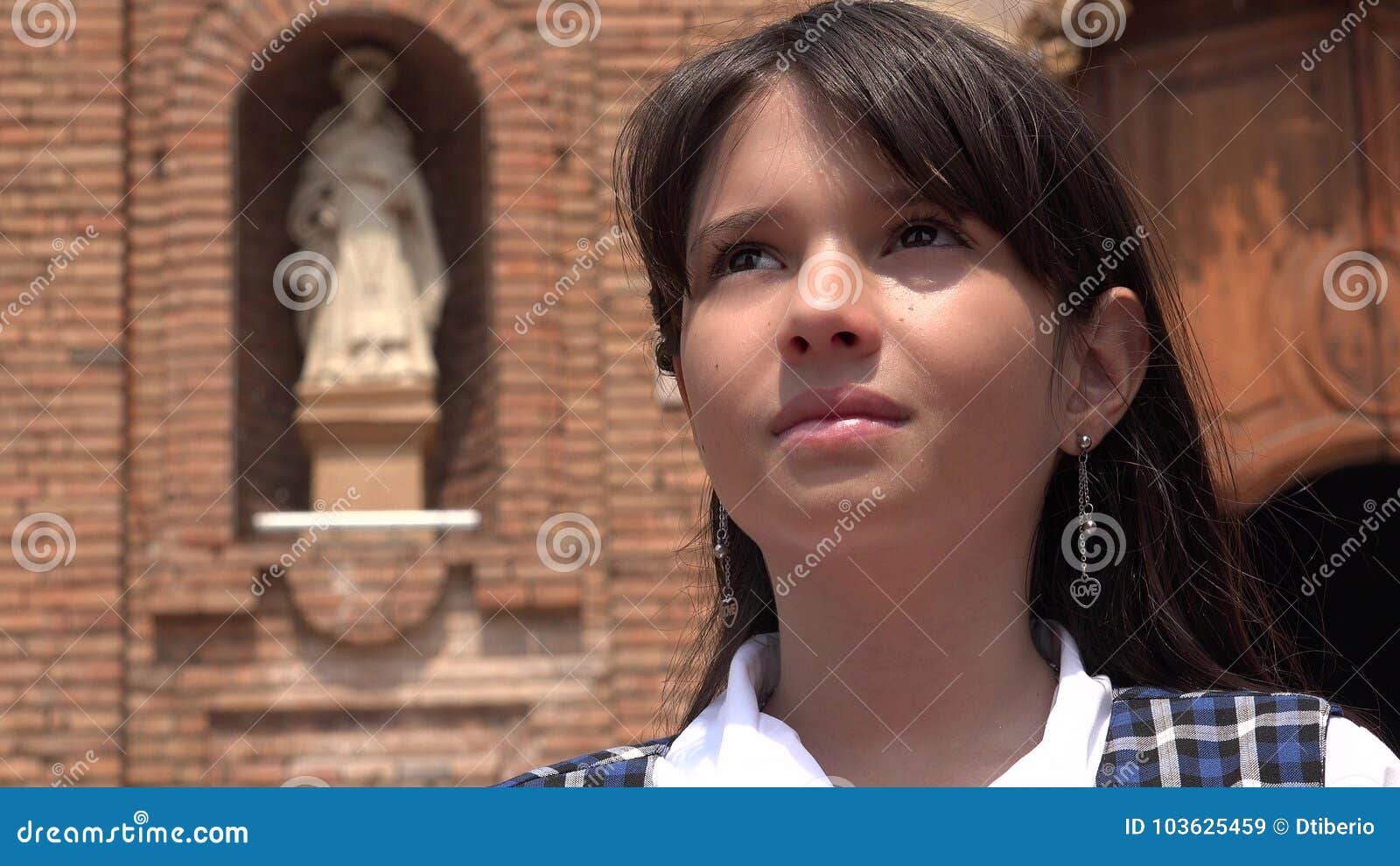 Catholic Female Child stock image. Image of young, children - 103625459