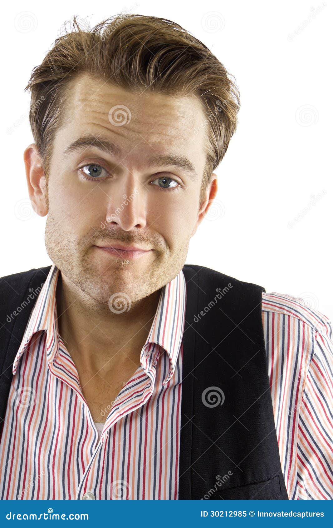 Carefree stock image. Image of handsome, caucasian, idea - 30212985