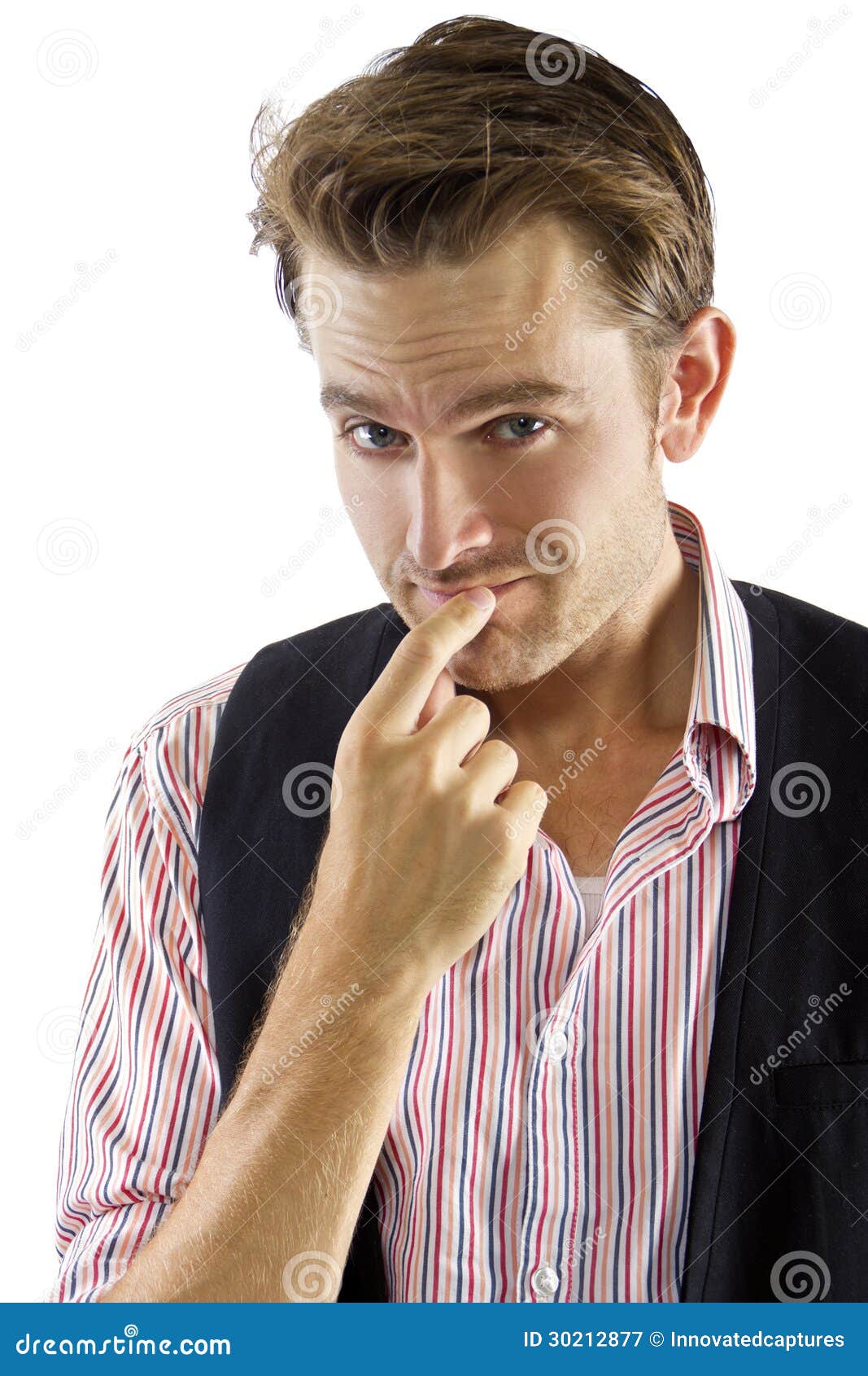 Doubtful stock image. Image of entrepreneur, male, business - 30212877