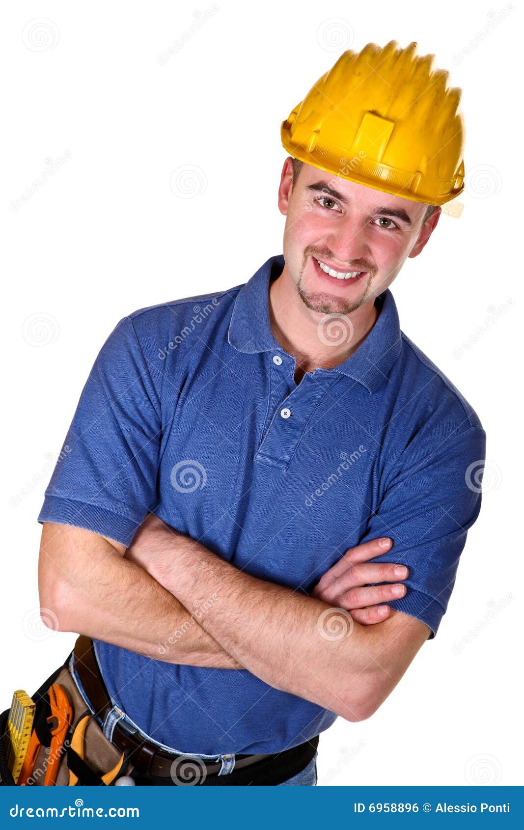 Young Caucasian Man Tool 03 Stock Photo - Image of occupation ...