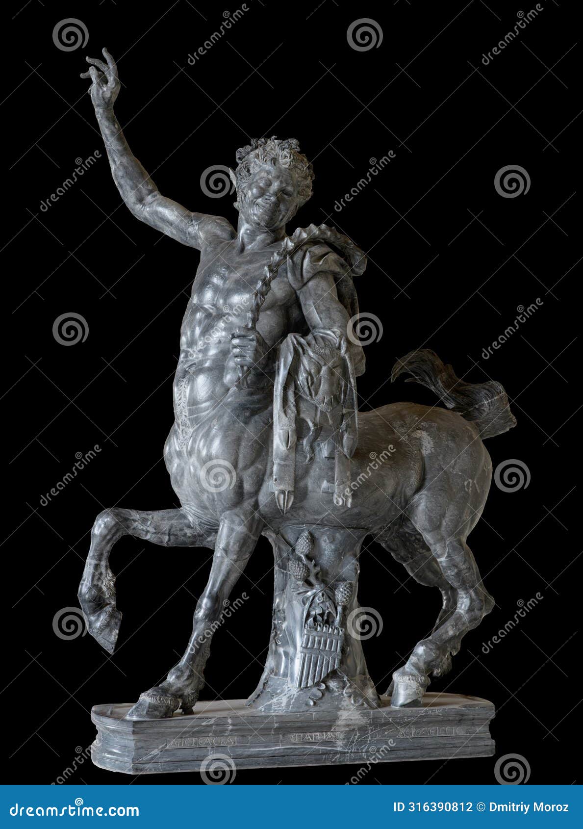 The Young Centaur stock photo. Image of mythology, stone - 316390812