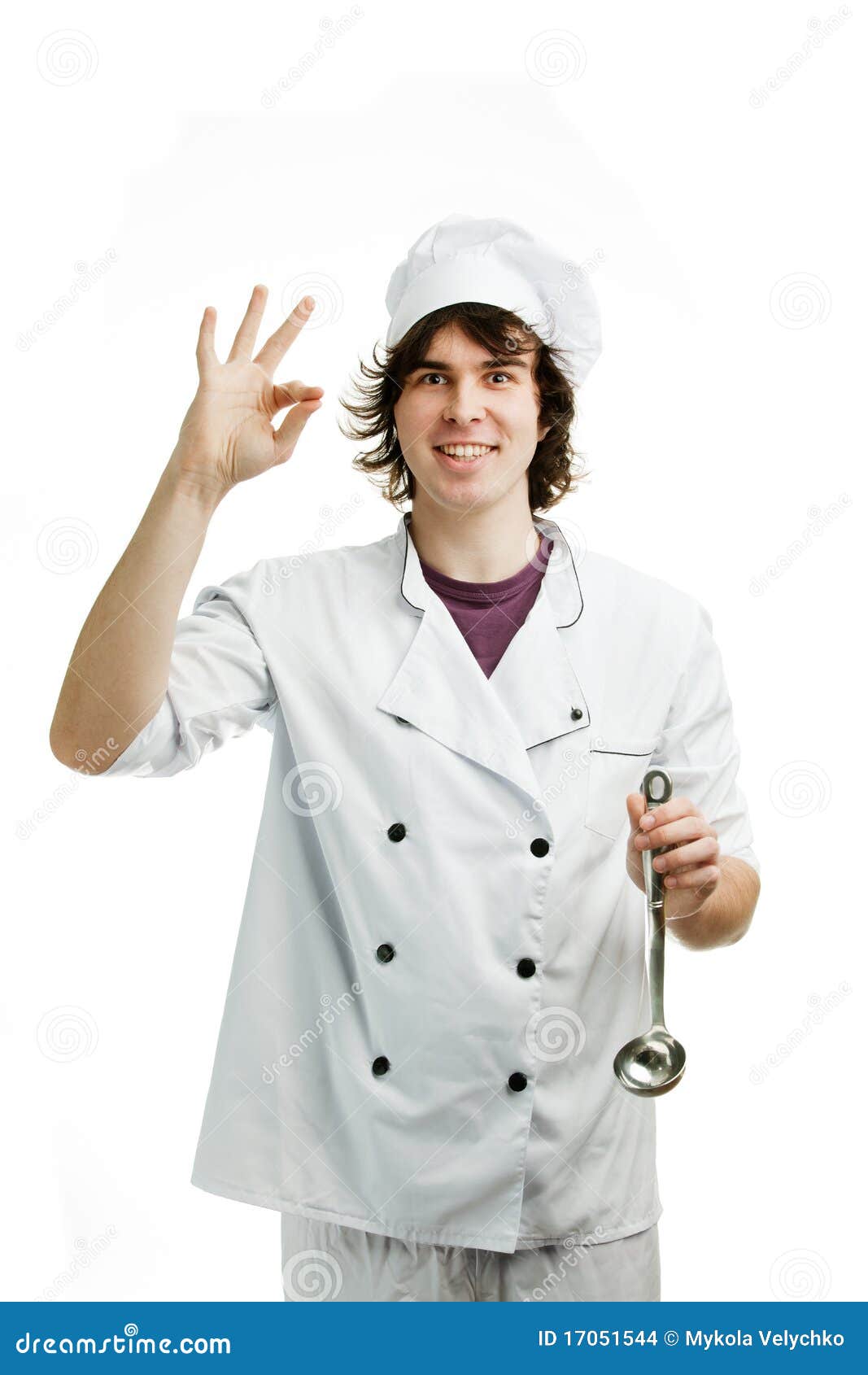 Young chef stock photo. Image of chef, spoon, service - 17051544