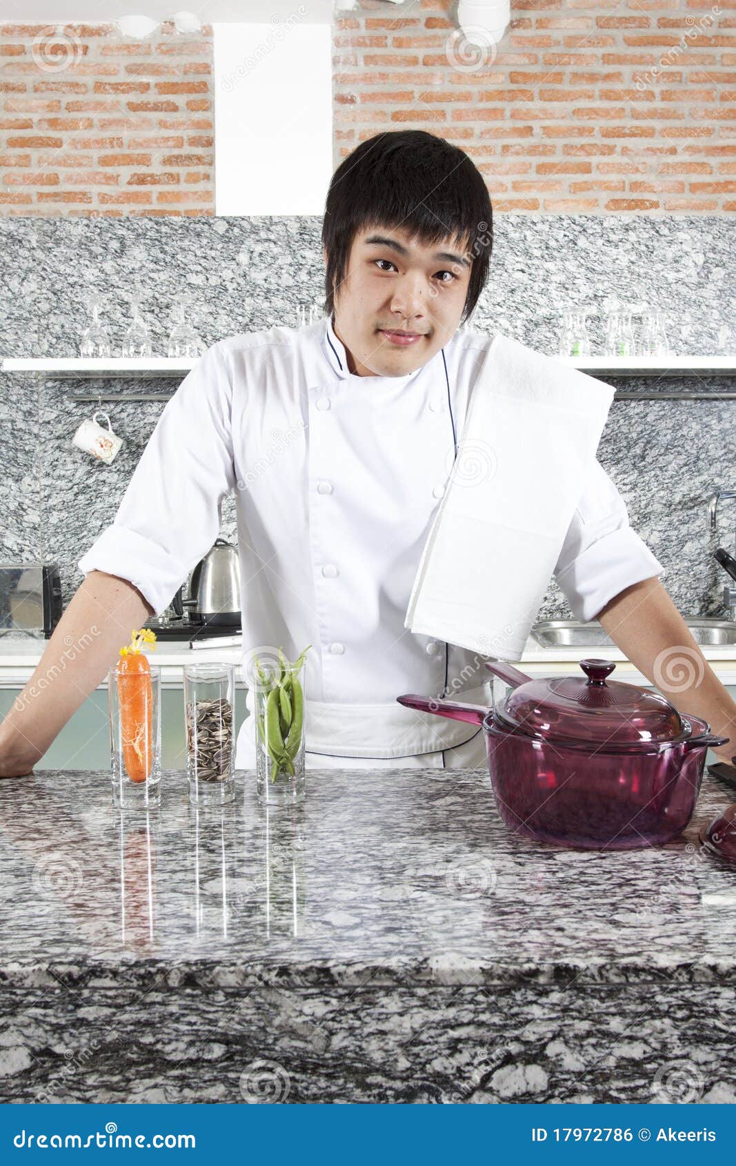 Young Chef stock photo. Image of chinese, jobs, expediter - 17972786