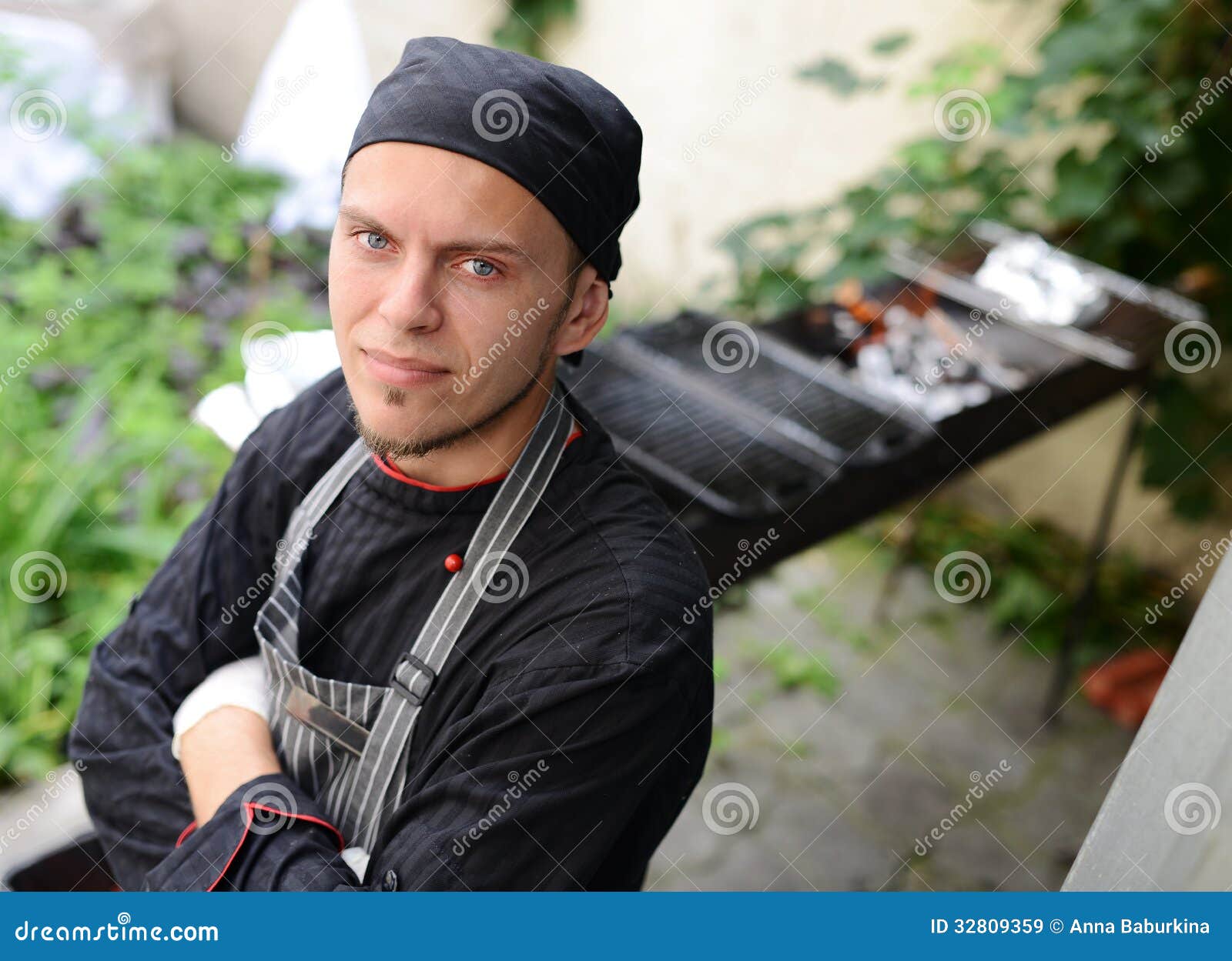 Young chef stock image. Image of young, caucasian, gourmet - 32809359