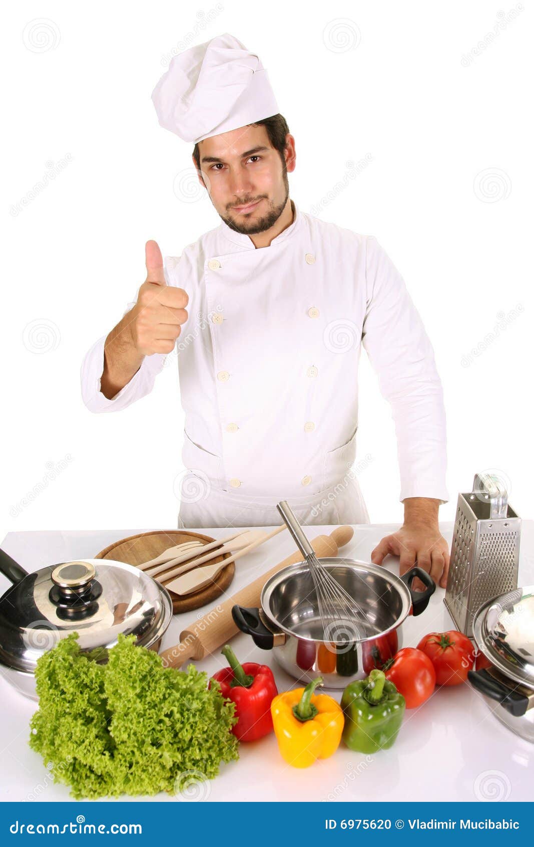 Young Boy Chef Adding Ingredients To His Bowl Royalty-Free Stock Image ...