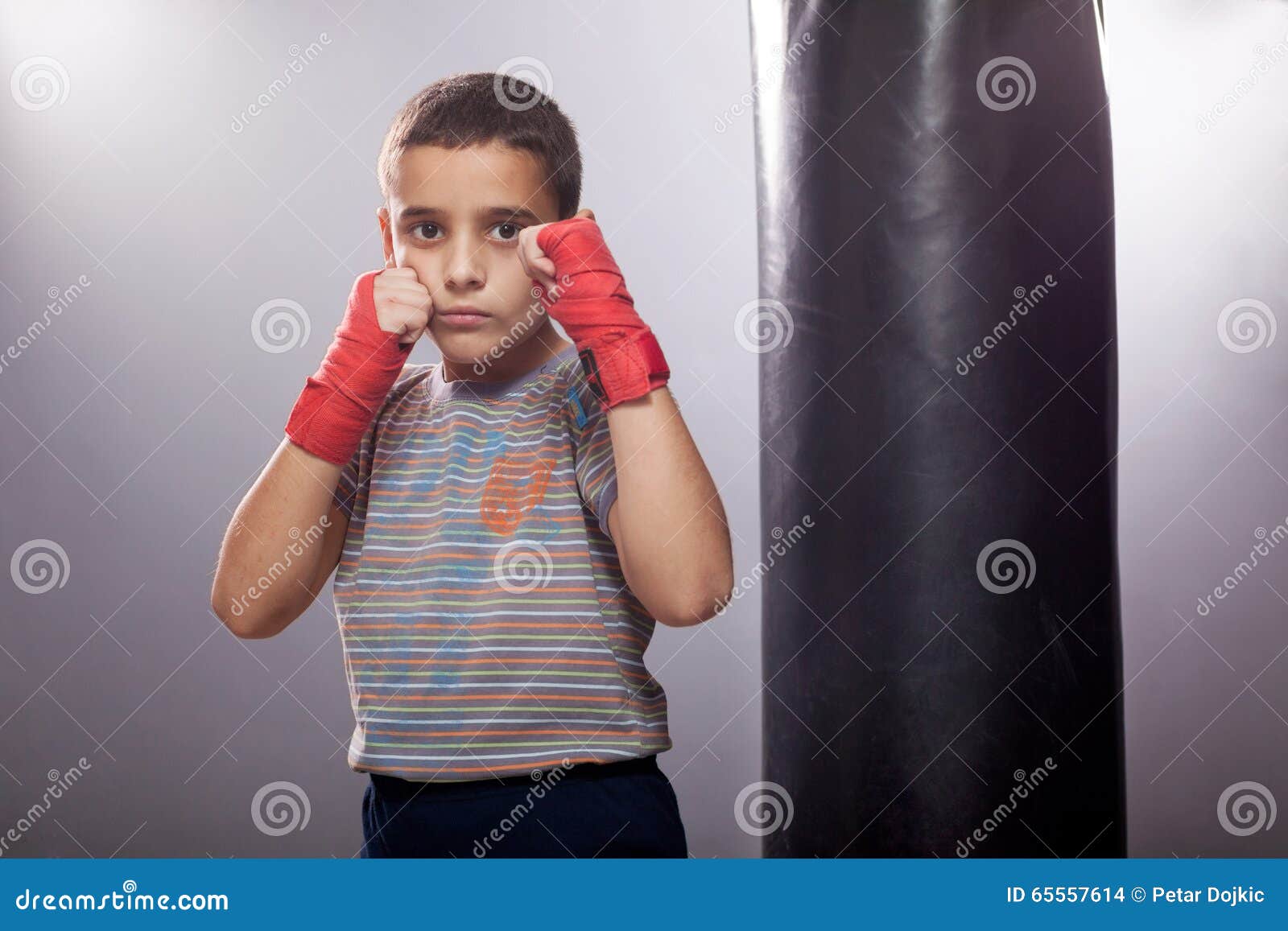 Young child with boxing stock photo. Image of ring, handsome - 65557614
