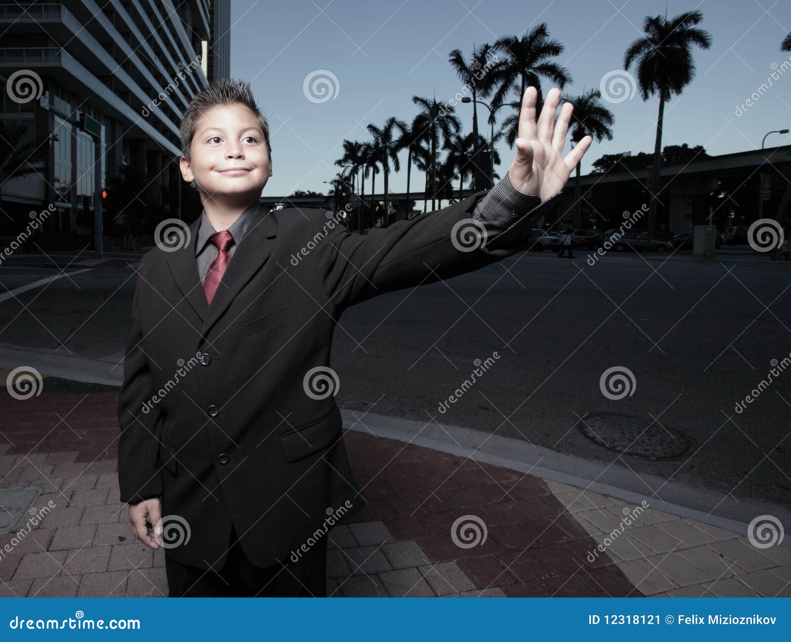Young child businessman stock image. Image of gesture - 12318121