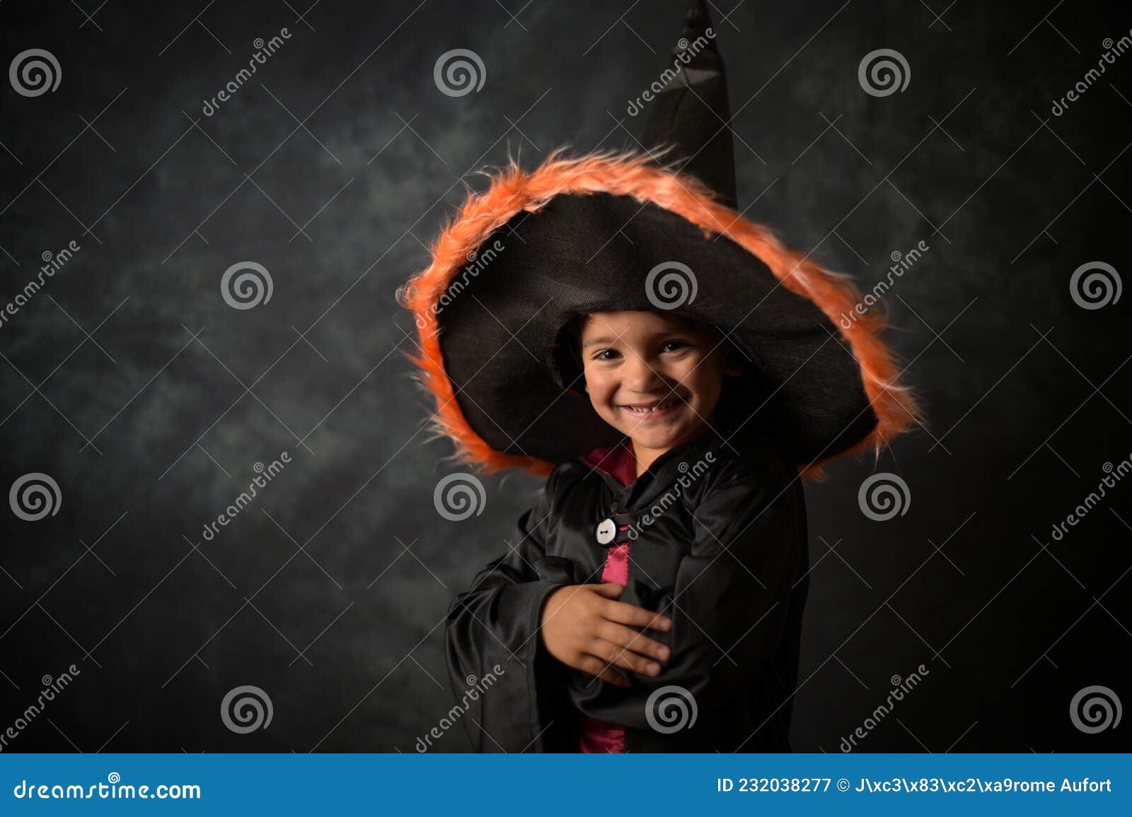Young Child Dressed As a Wizard Stock Image - Image of caucasian, child ...