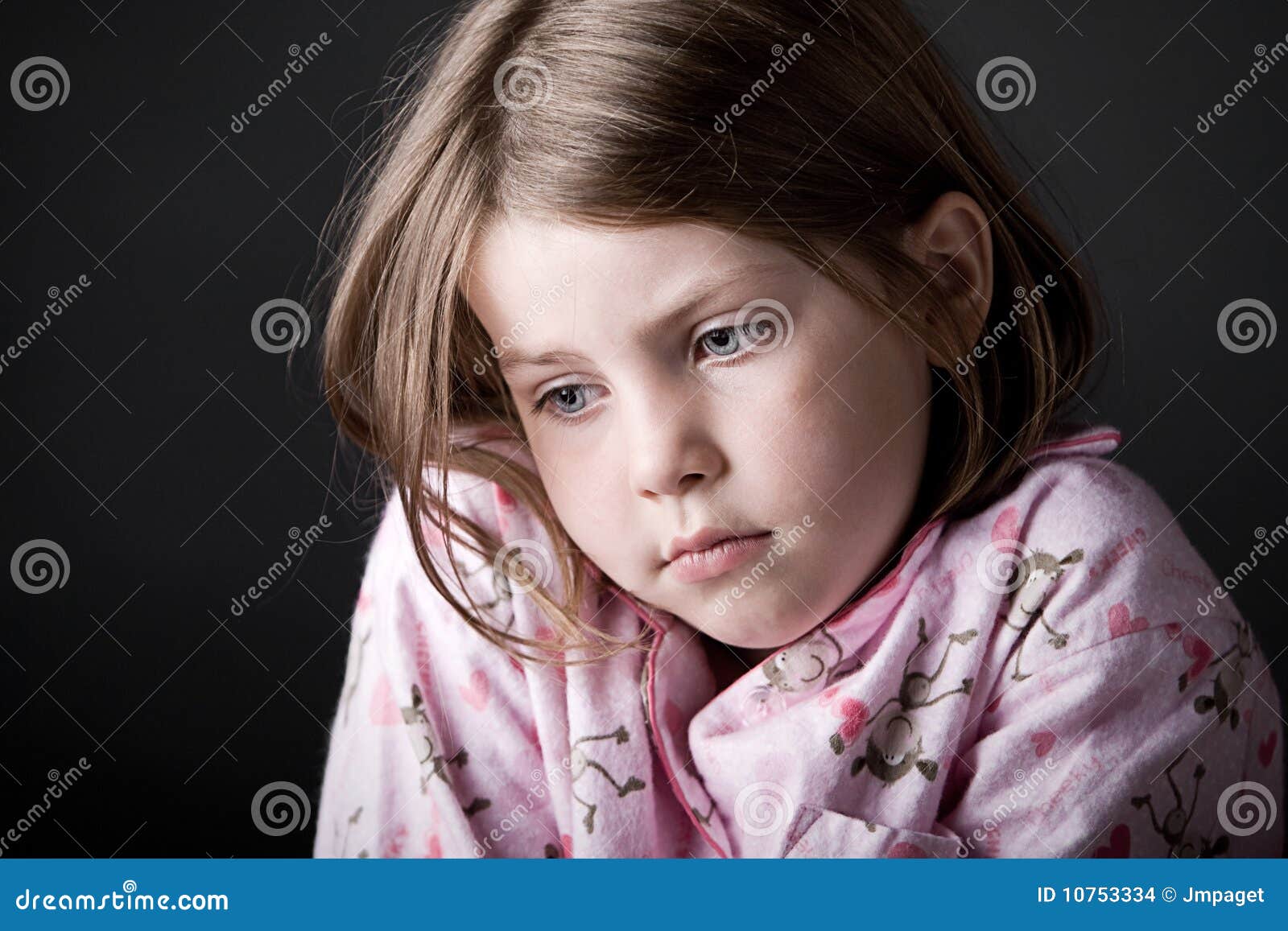 Young Child Looking Sad stock photo. Image of person - 10753334