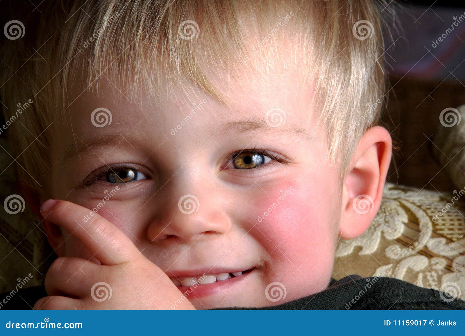 Young child smiling stock image. Image of happy, grin - 11159017